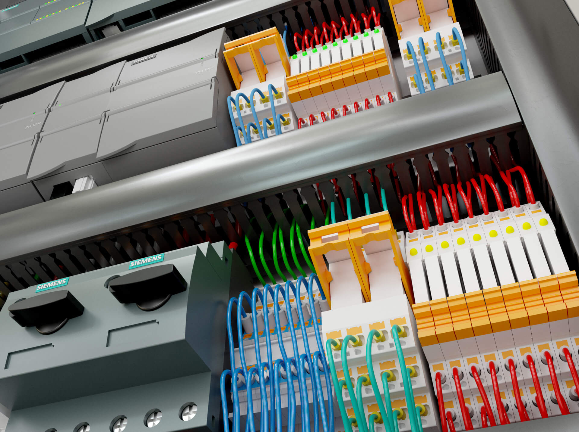 Electric Control Panel - 3D Model by Artemcg