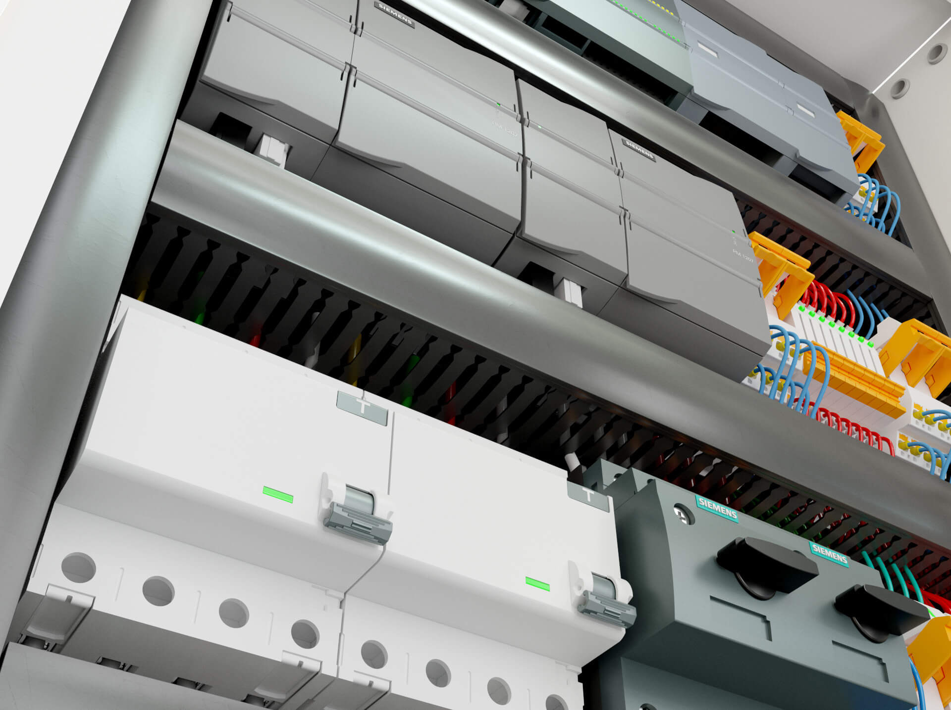 Electric Control Panel - 3D Model by Artemcg