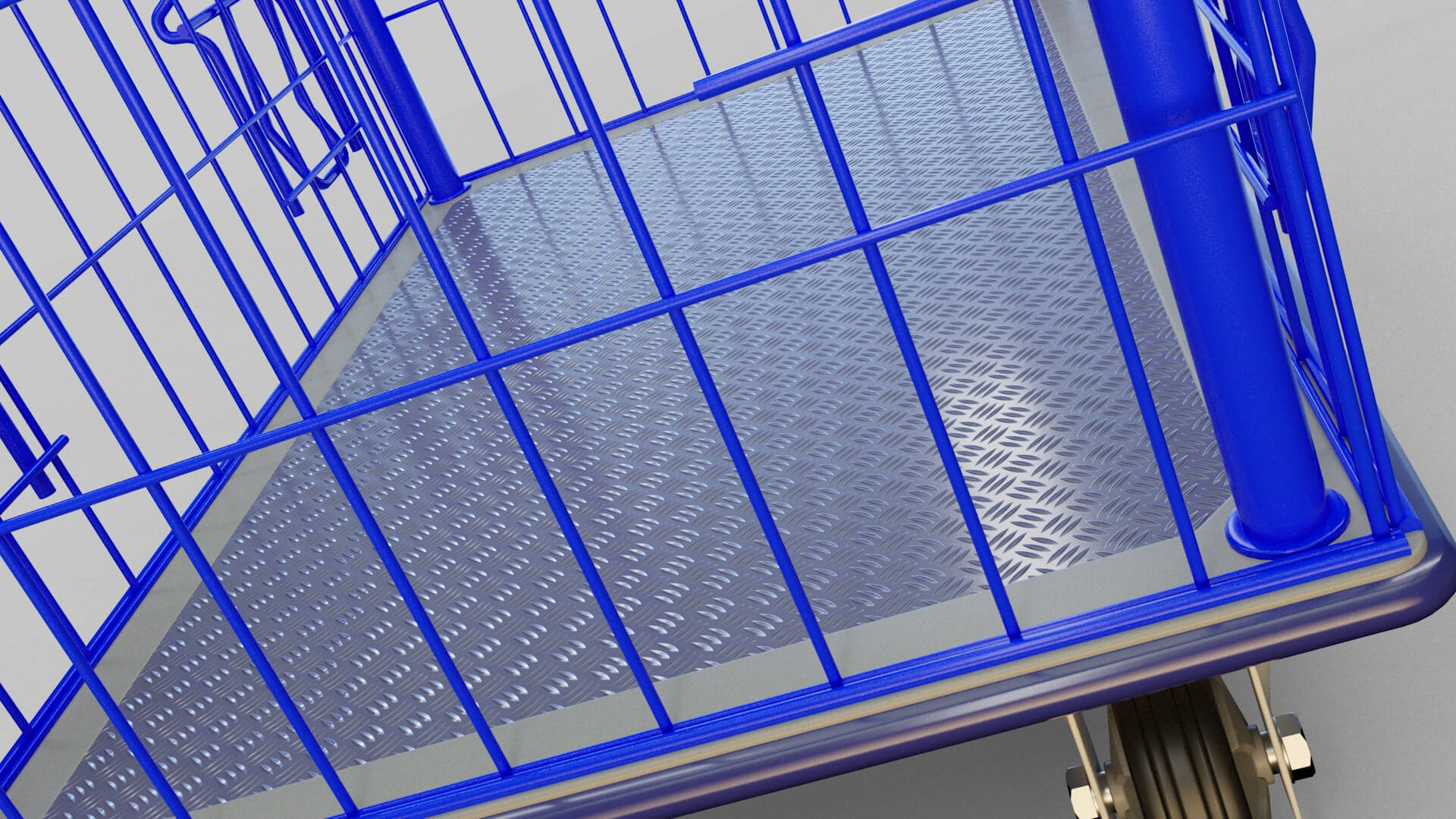 Mesh Trolley - 3D Model by Artemcg