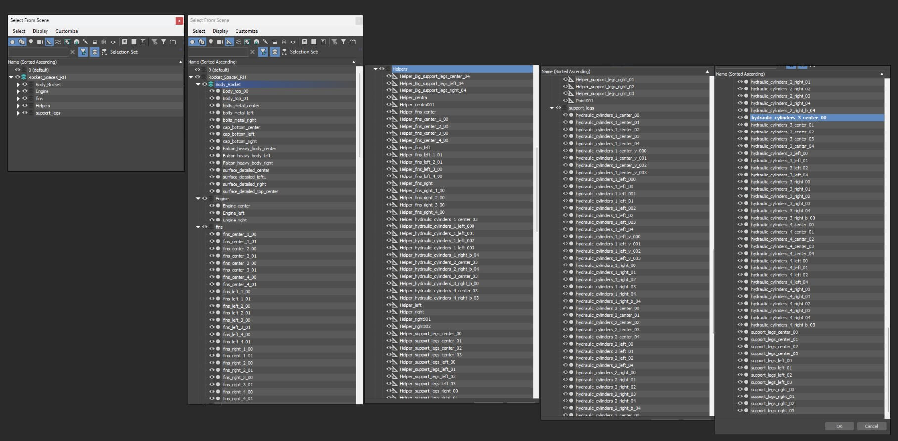 Diecast Rocket Replica SpaceX Falcon Heavy Rocket Model - 1/233 Scale ...