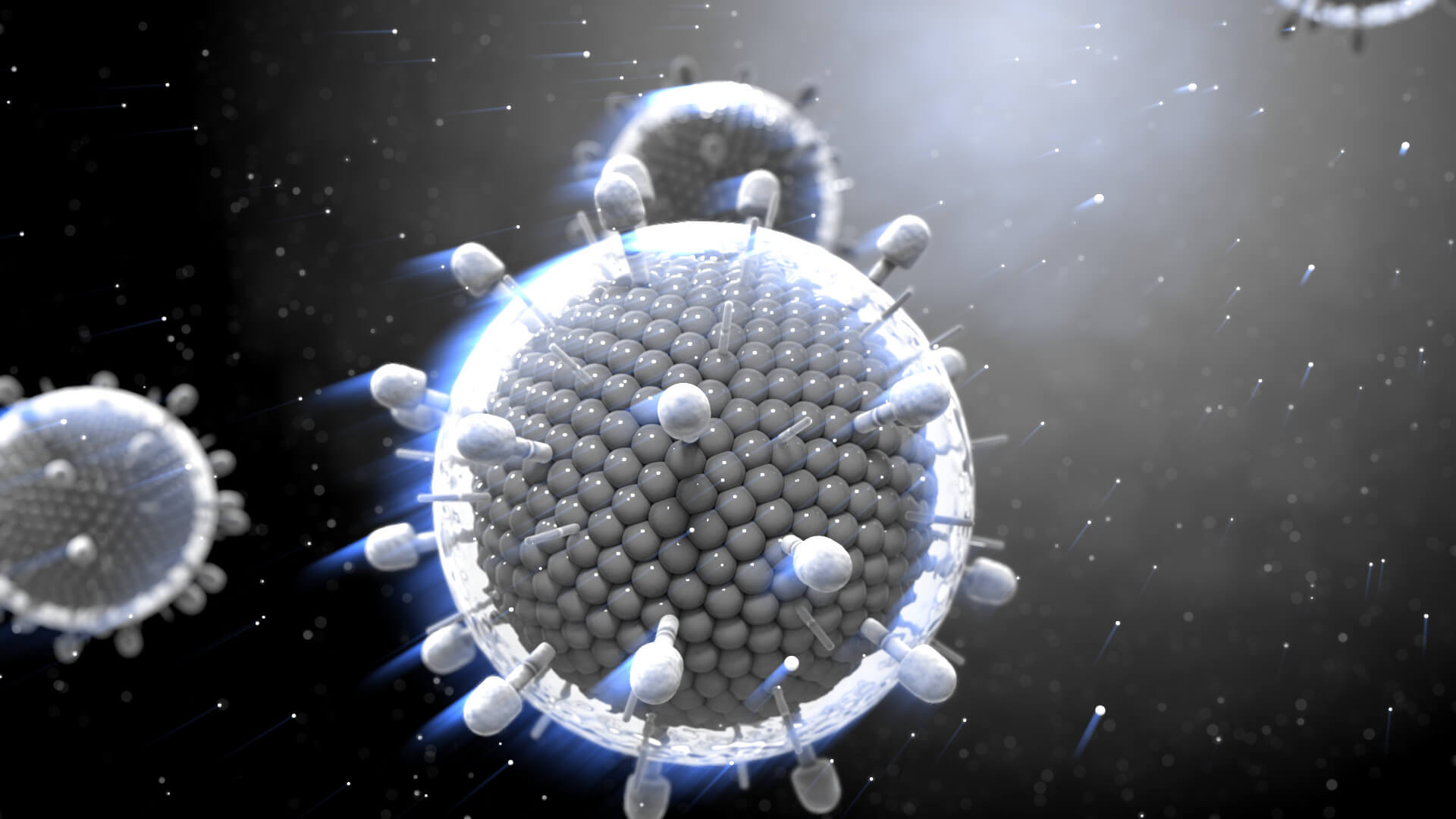 Virus Mumbs Parotitis - 3D Model by Artemcg