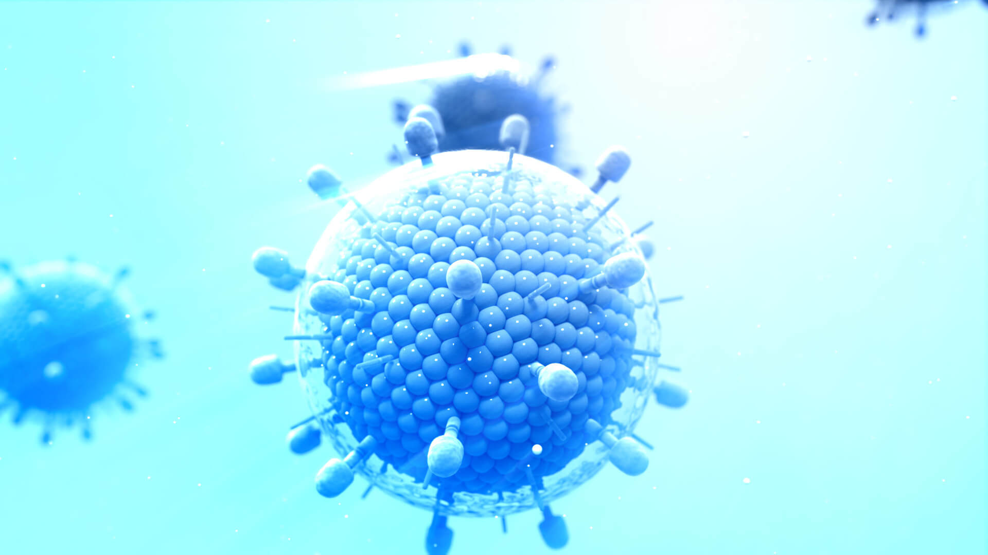 Virus Mumbs Parotitis - 3D Model by Artemcg