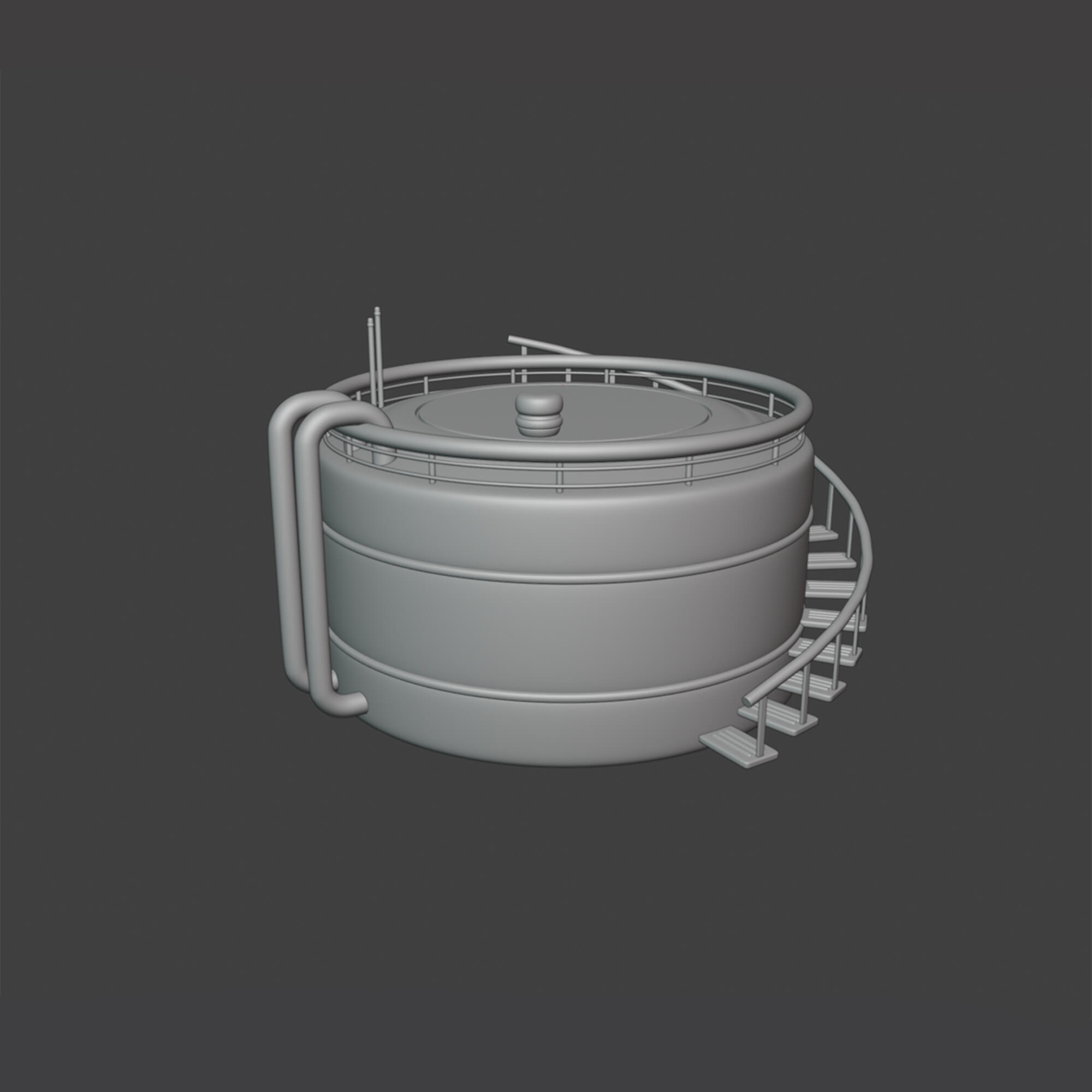 Oil and Gas Industry Set - 3D Model by artemvarnitsin