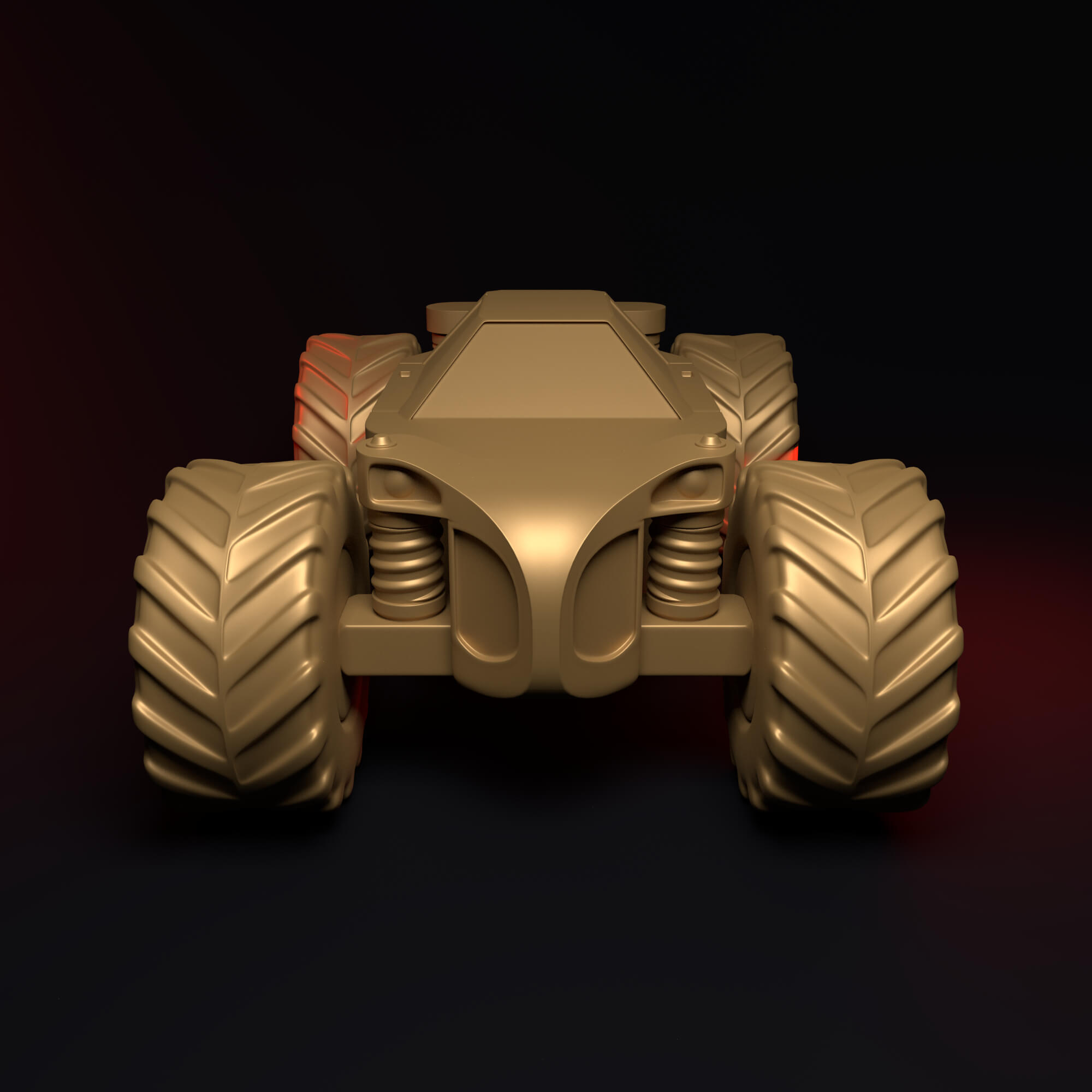 Simple Toy Car - Free 3D Model by artgeorg