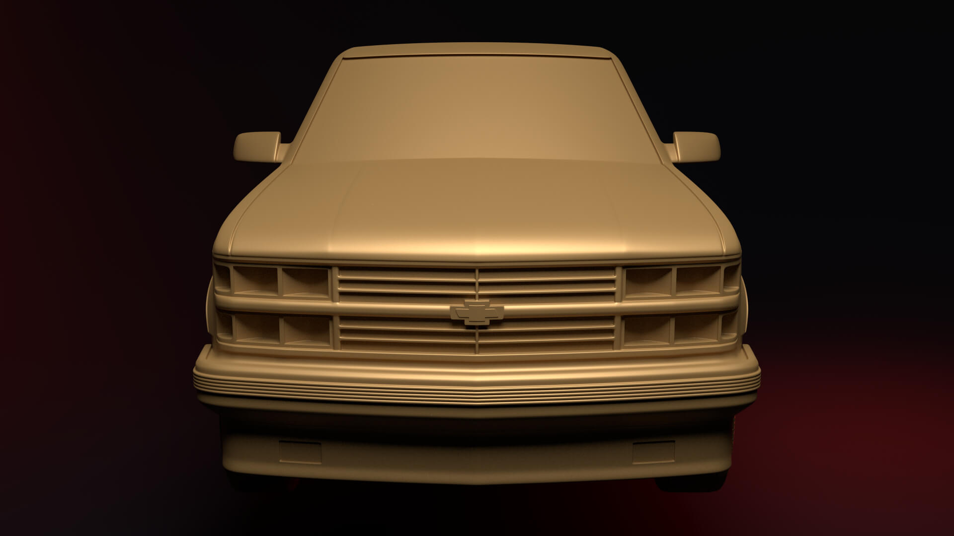 Chevrolet C/K 1500 Short Box - 3D Print Model by artgeorg