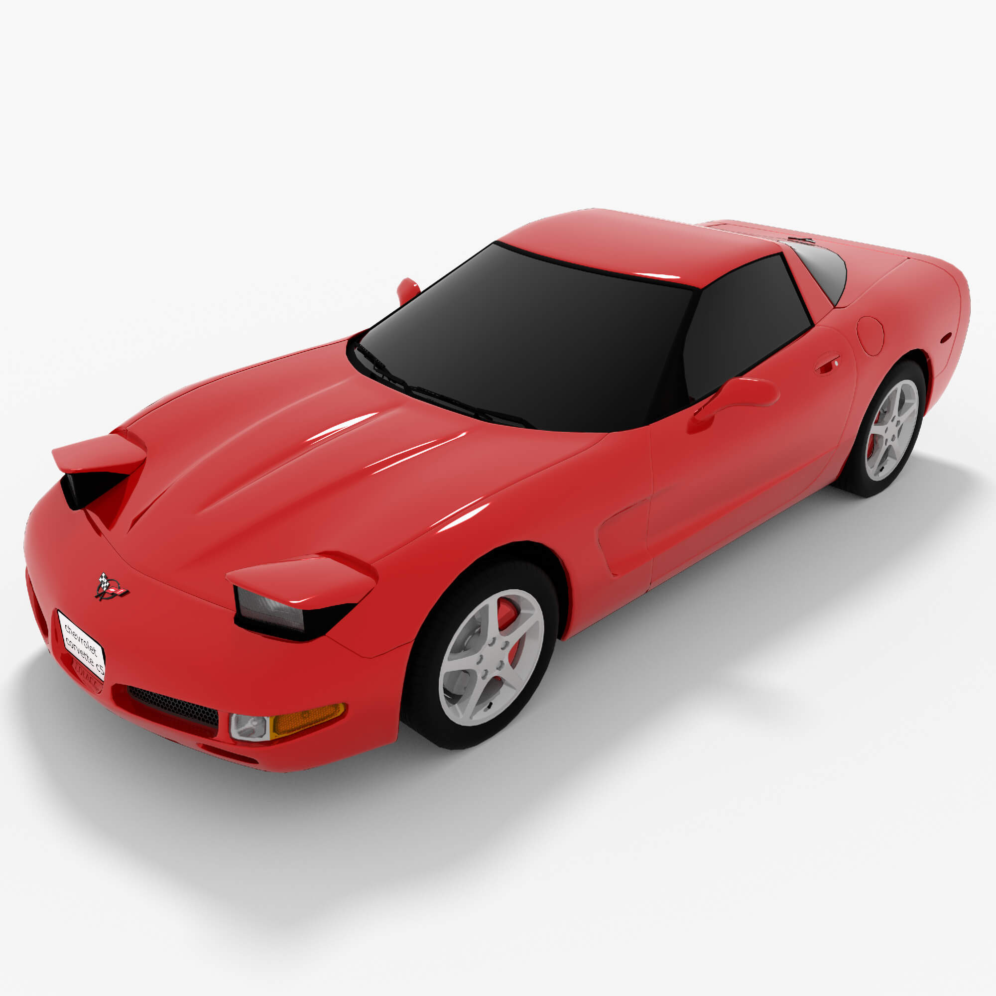 Chevrolet Corvette C5 - 3D Model by artgeorg