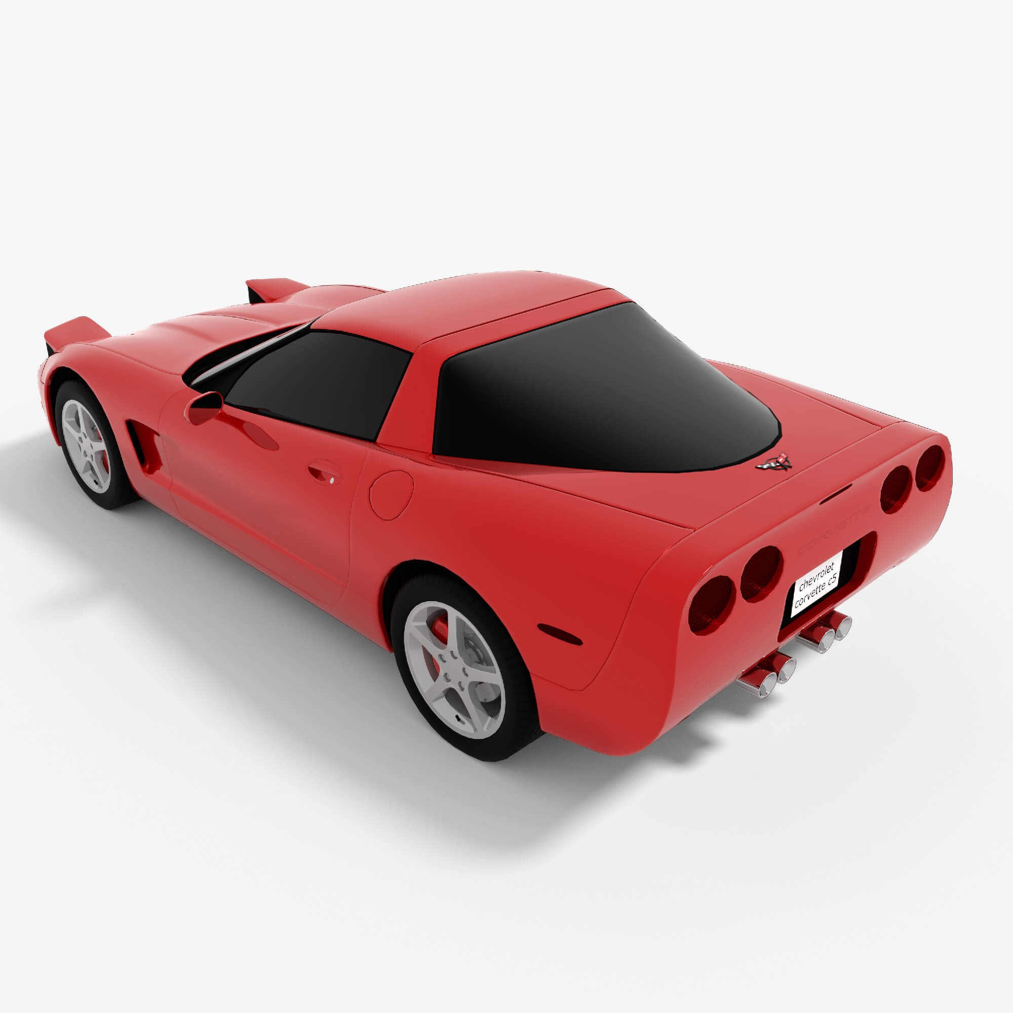Chevrolet Corvette C5 - 3D Model by artgeorg