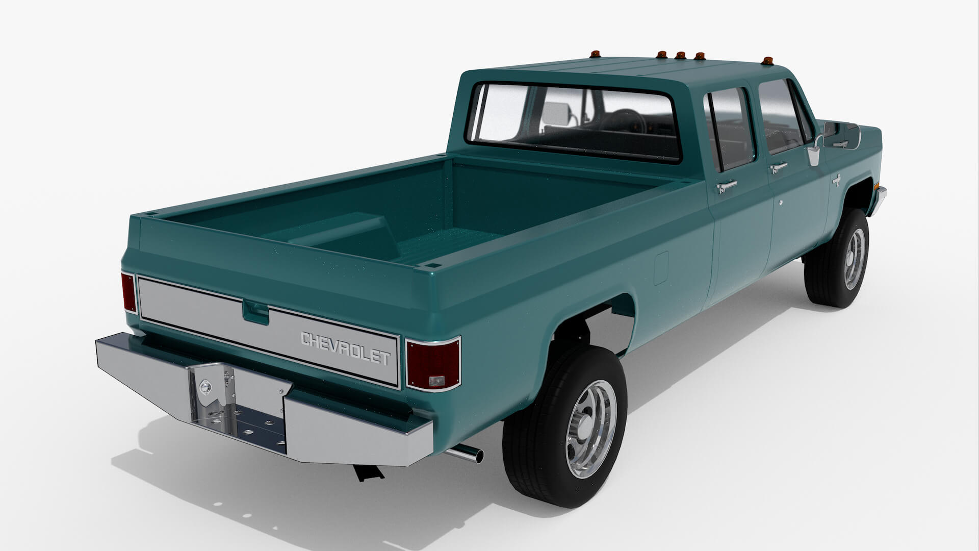 Chevrolet K30 Crew Cab 1989 - 3D Model by artgeorg