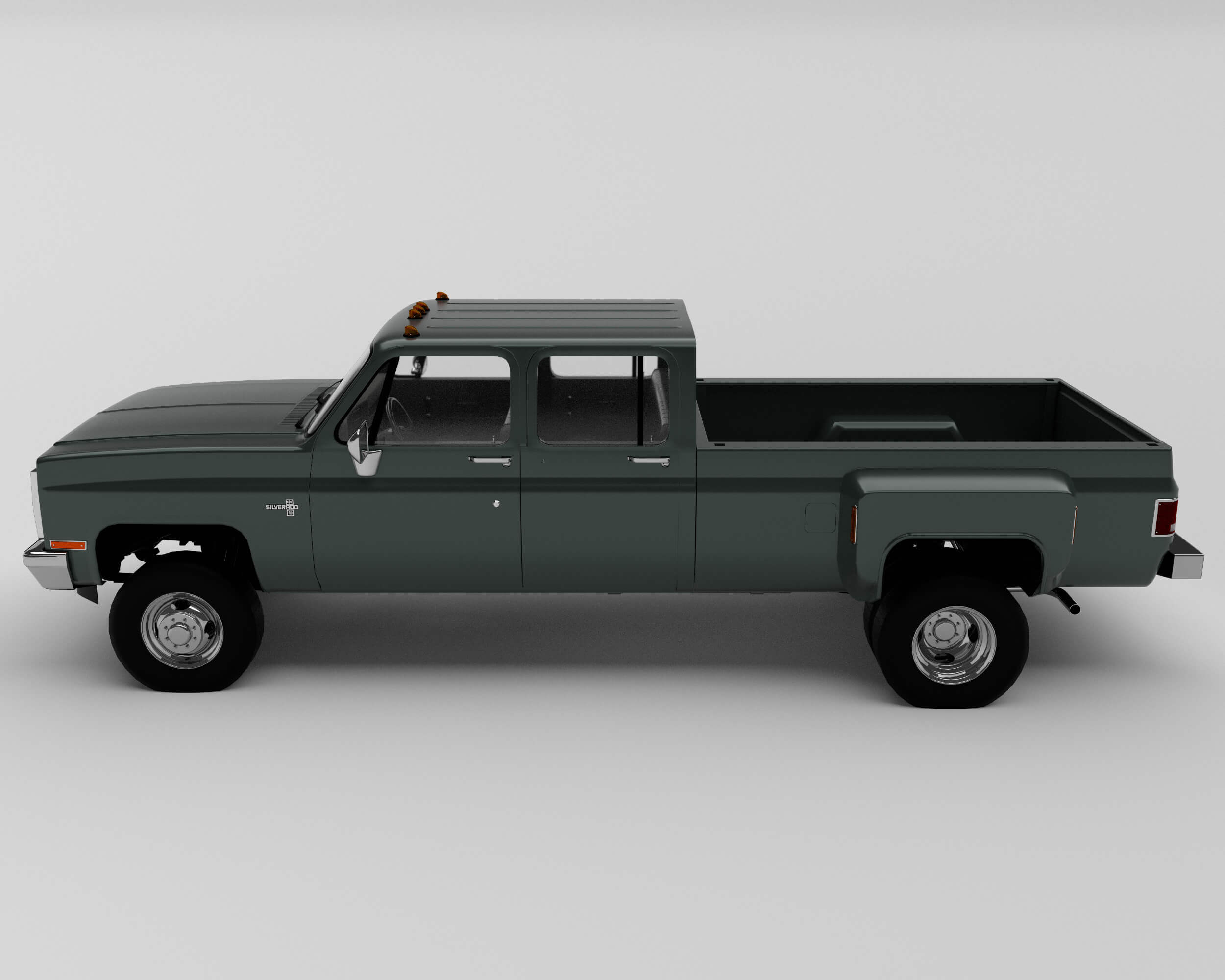 Chevrolet K30 Crew Cab Dually 1989 - 3D Model by artgeorg