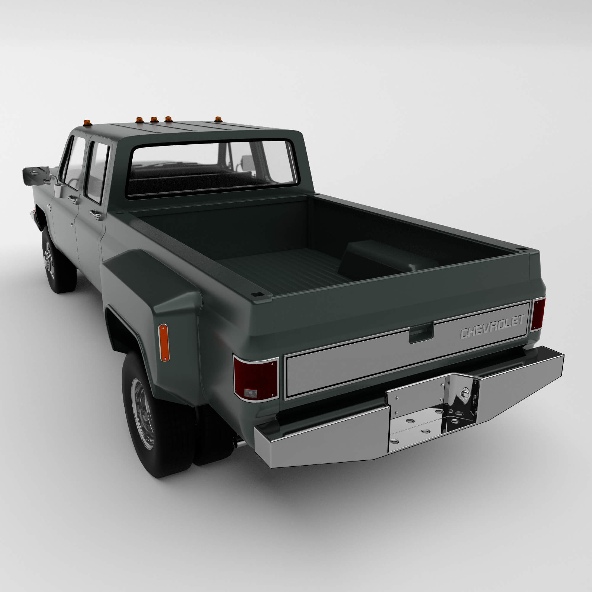 Chevrolet K30 Crew Cab Dually 1989 - 3D Model by artgeorg