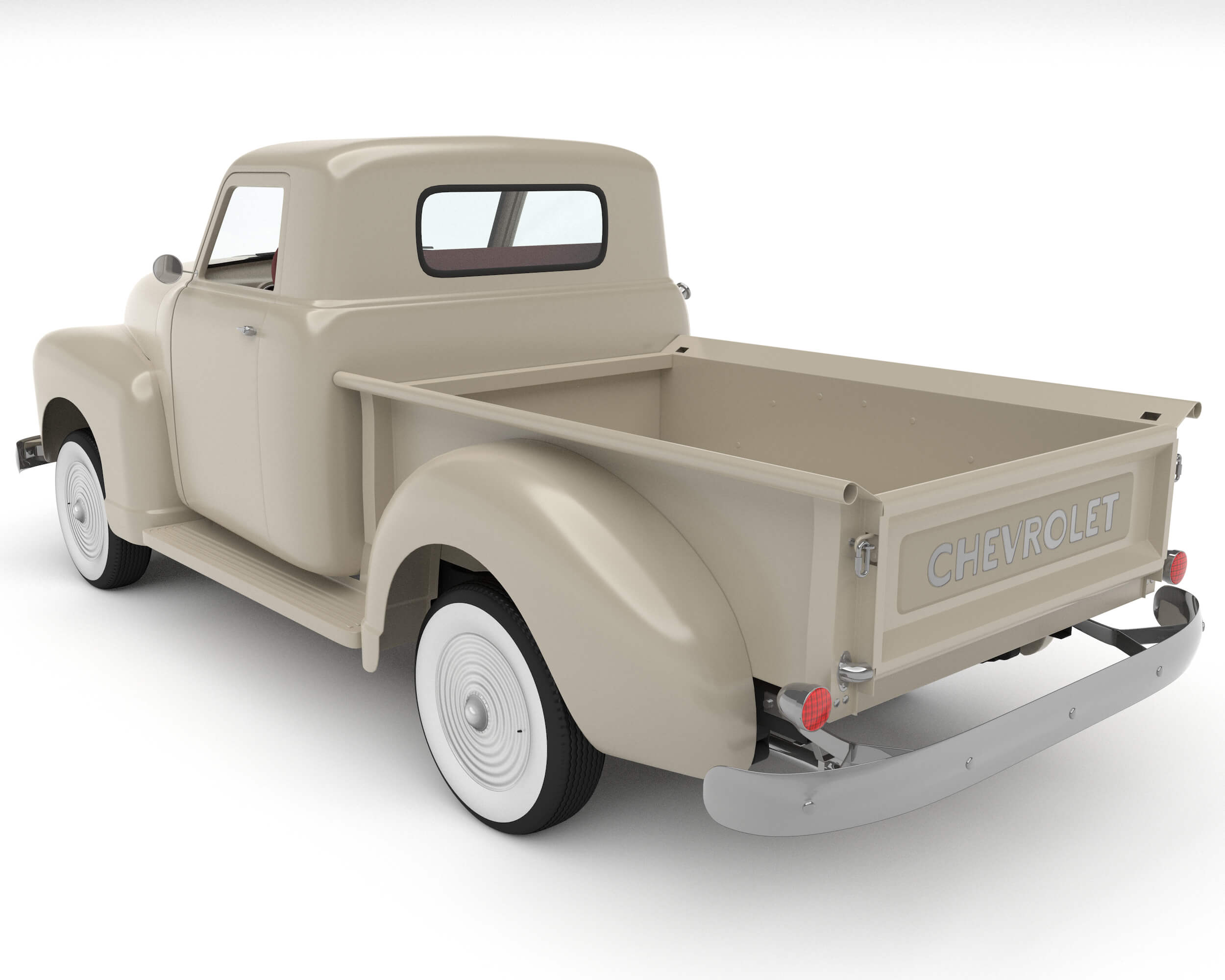 Chevy Pick-Up Style 50S 3D Model by artgeorg