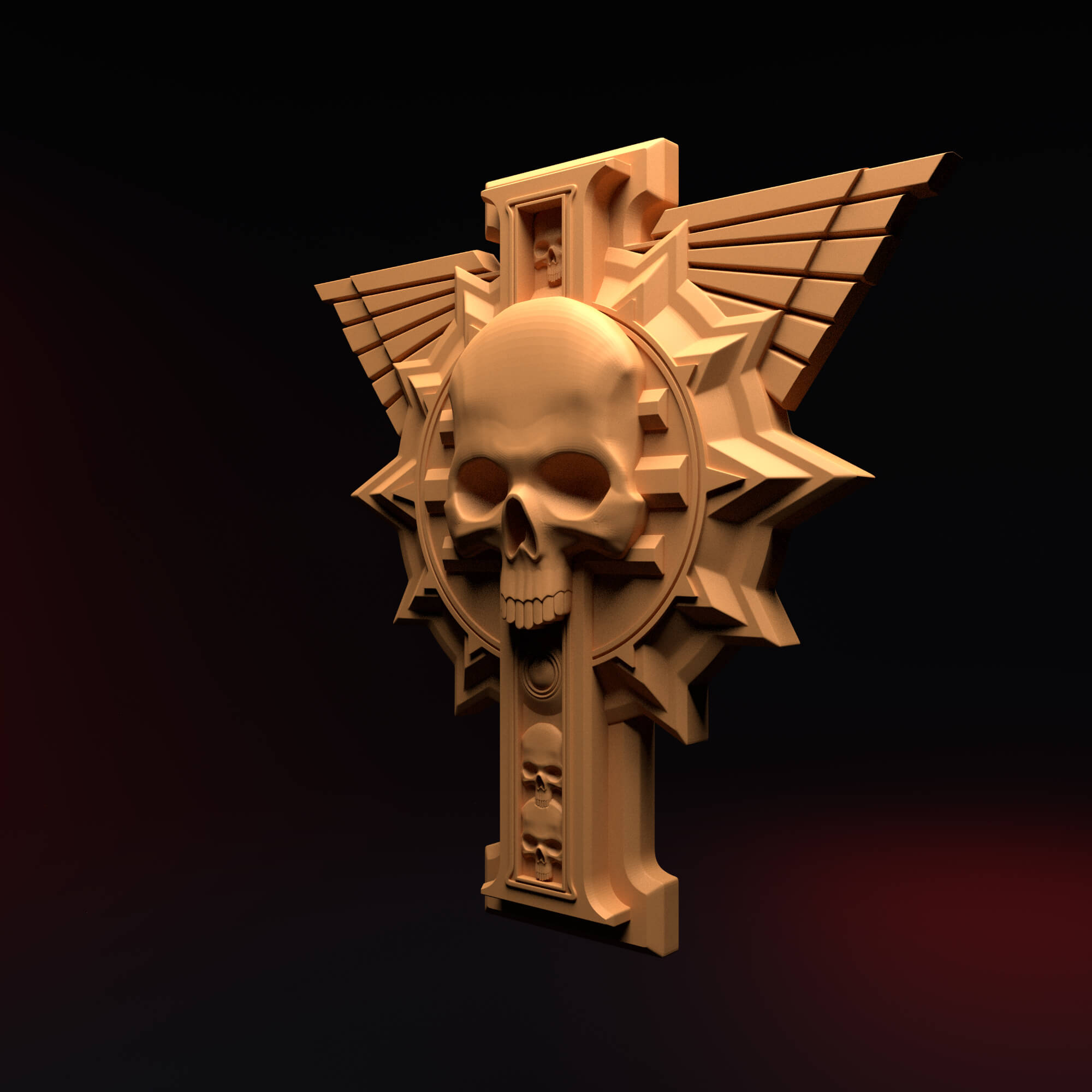 Inquisitorial Rosette - Free 3D Model by artgeorg