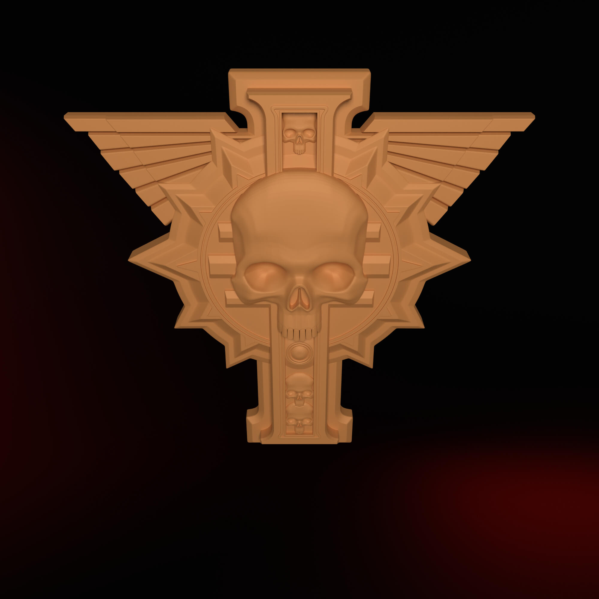 Inquisitorial Rosette - Free 3D Model by artgeorg