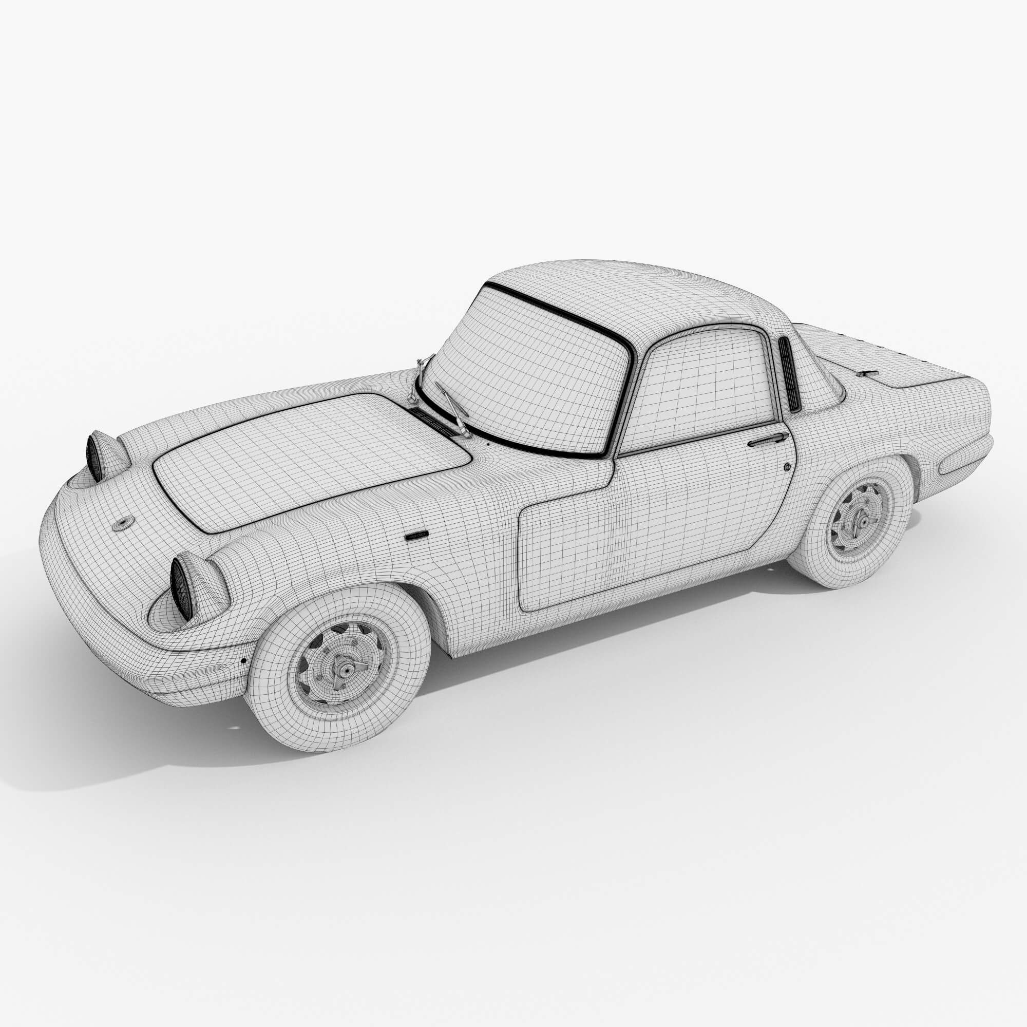 Lotus Elan Sprint - 3D Model by artgeorg