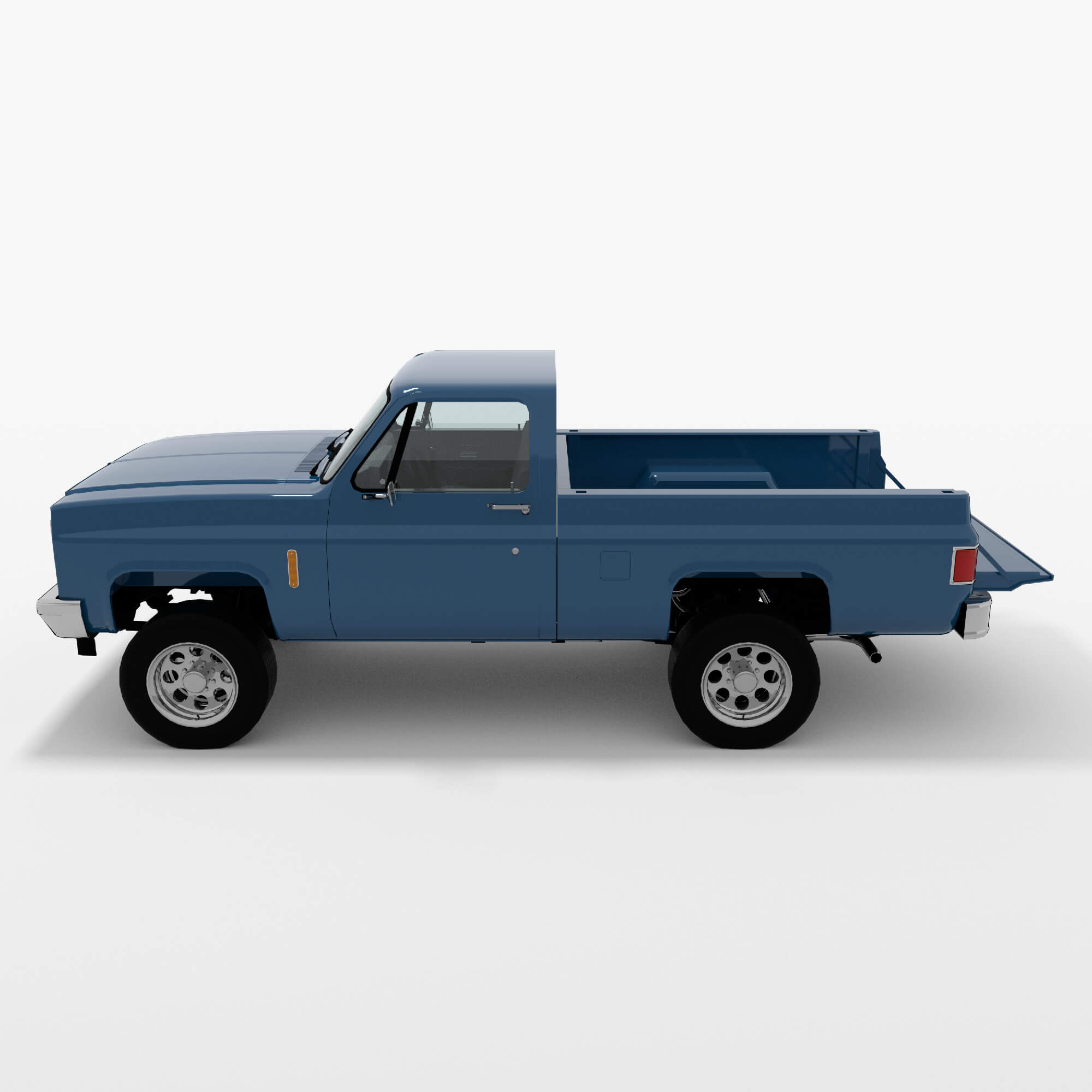 Generic Pickup Truck - 3D Model by artgeorg