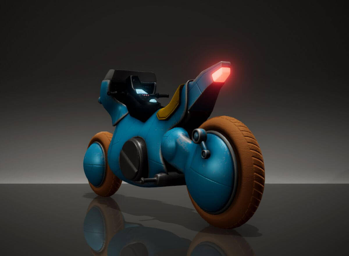 Tetsuo's Bike - 3D Model by arthur77