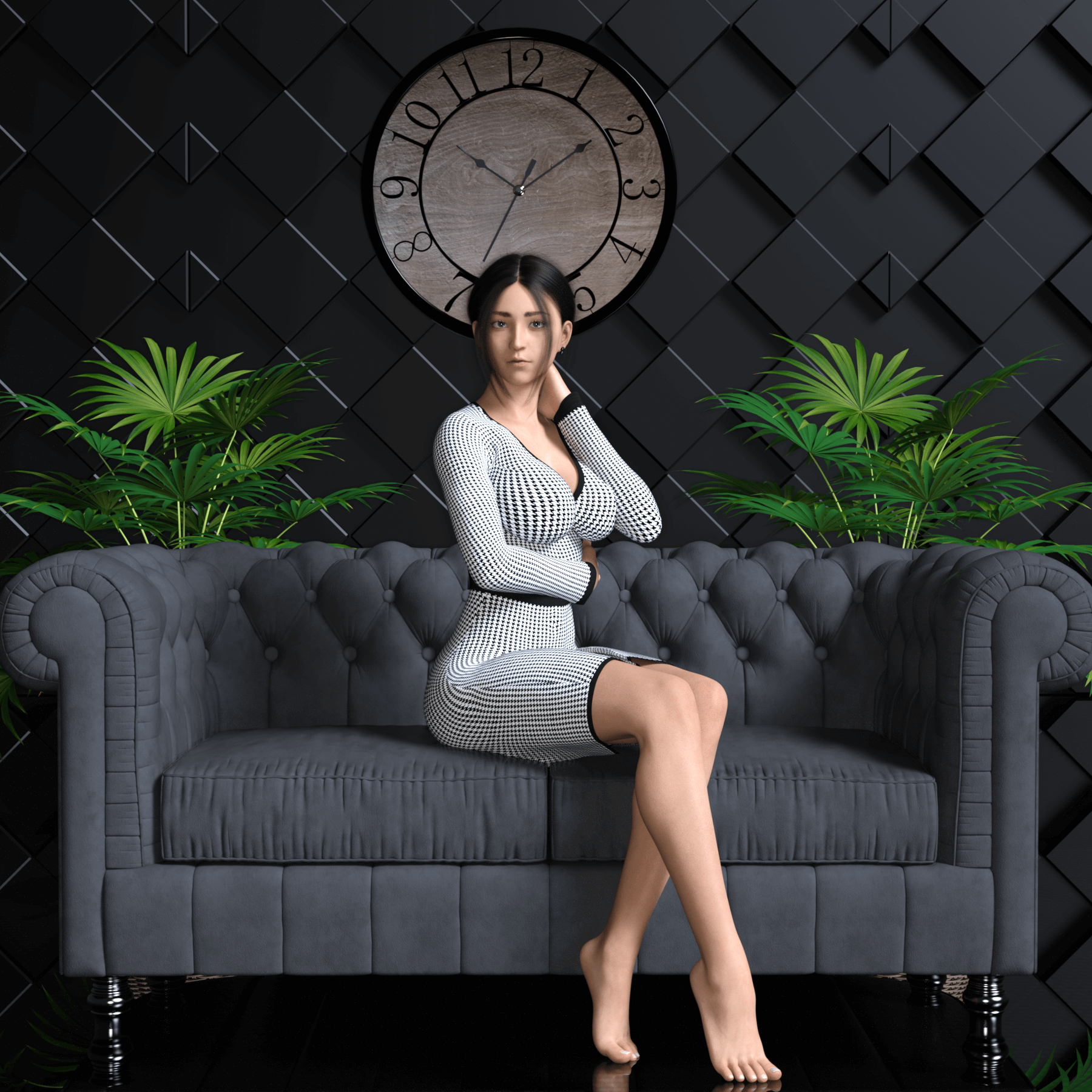 Lusy 3D Render, Digital Art by ArthurNery