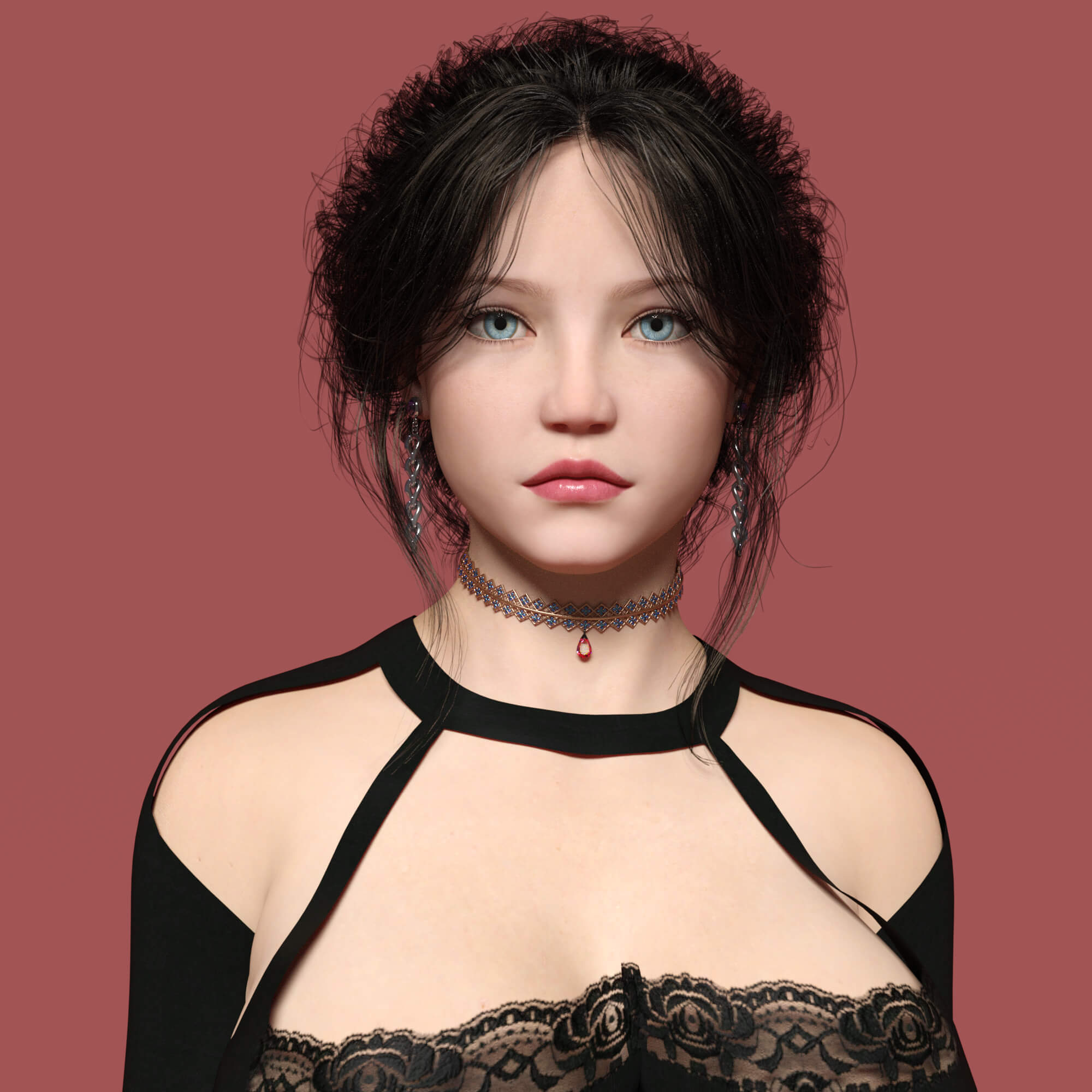 Merilin 3D Render, Digital Art by ArthurNery