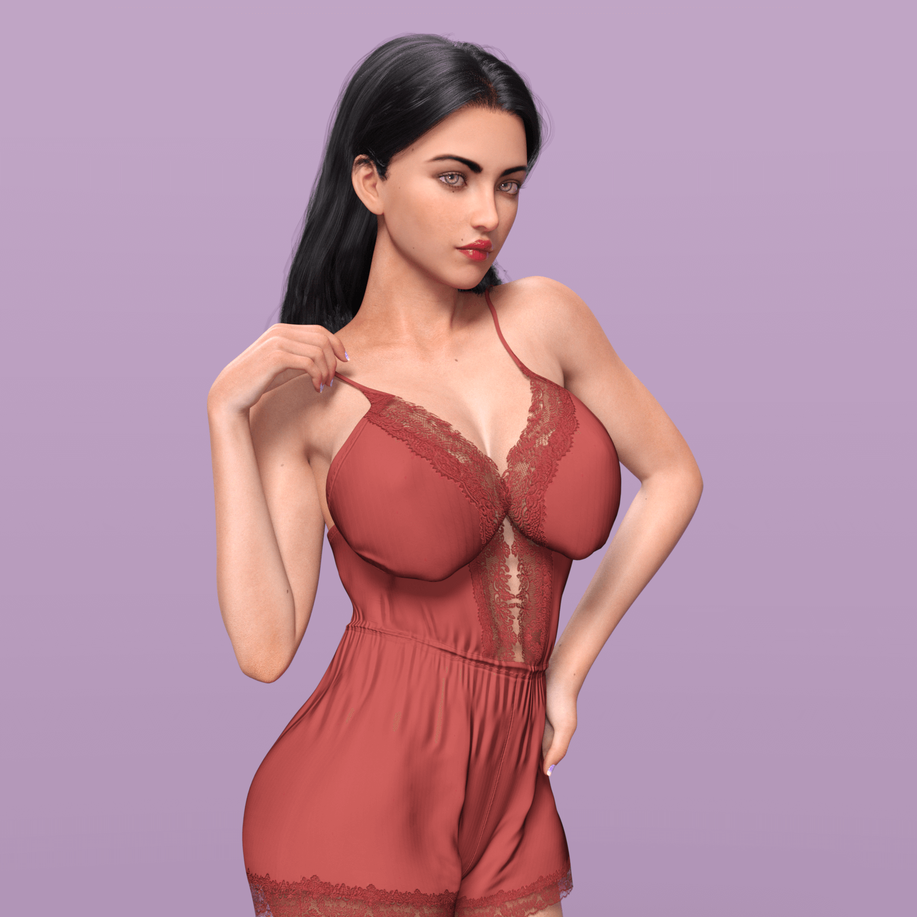 Raisa 3D Render, Digital Art by ArthurNery