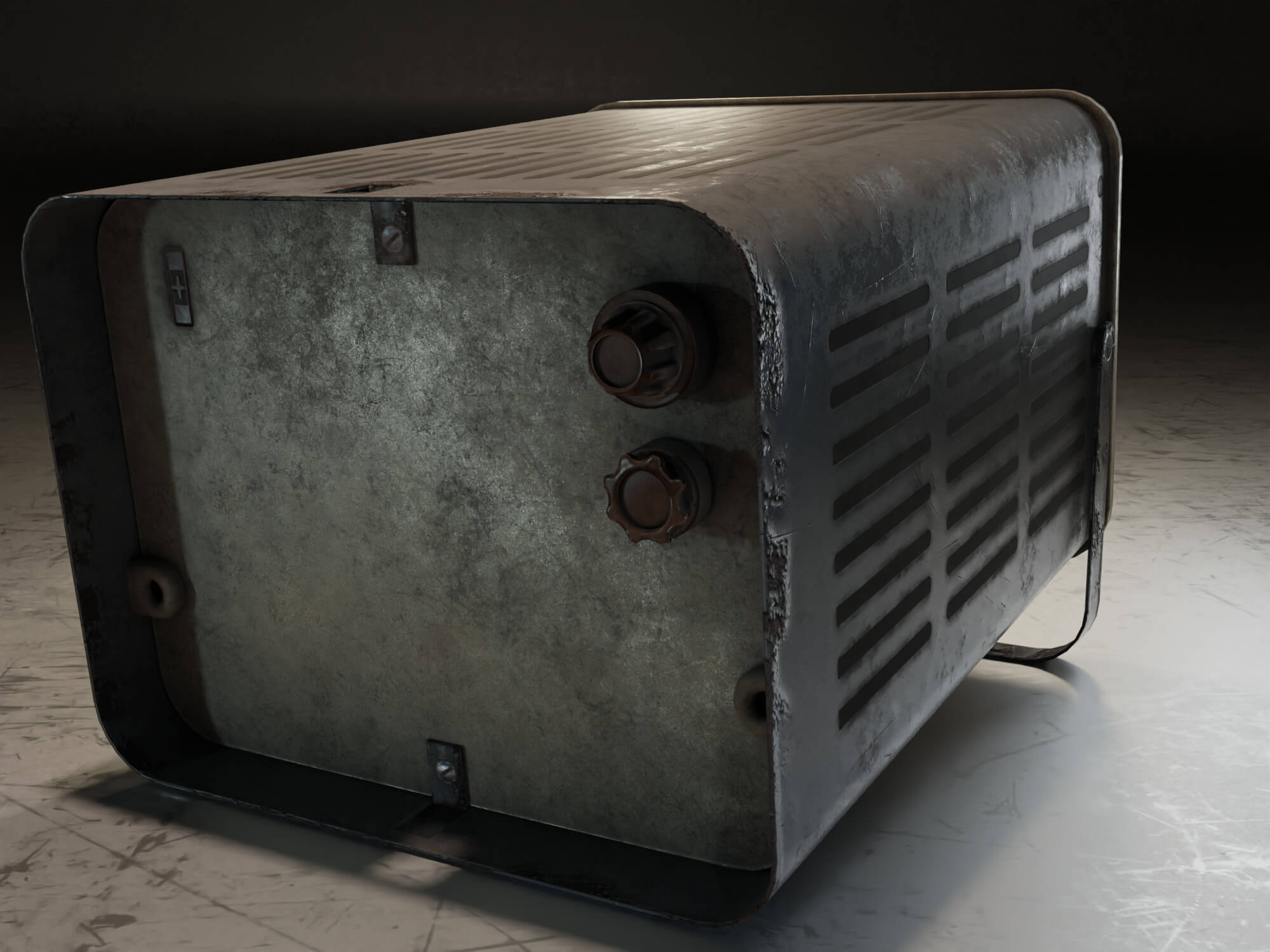 Soviet Used Old Car Battery Charger from USSR Recourse-1 - 3D Model by ...