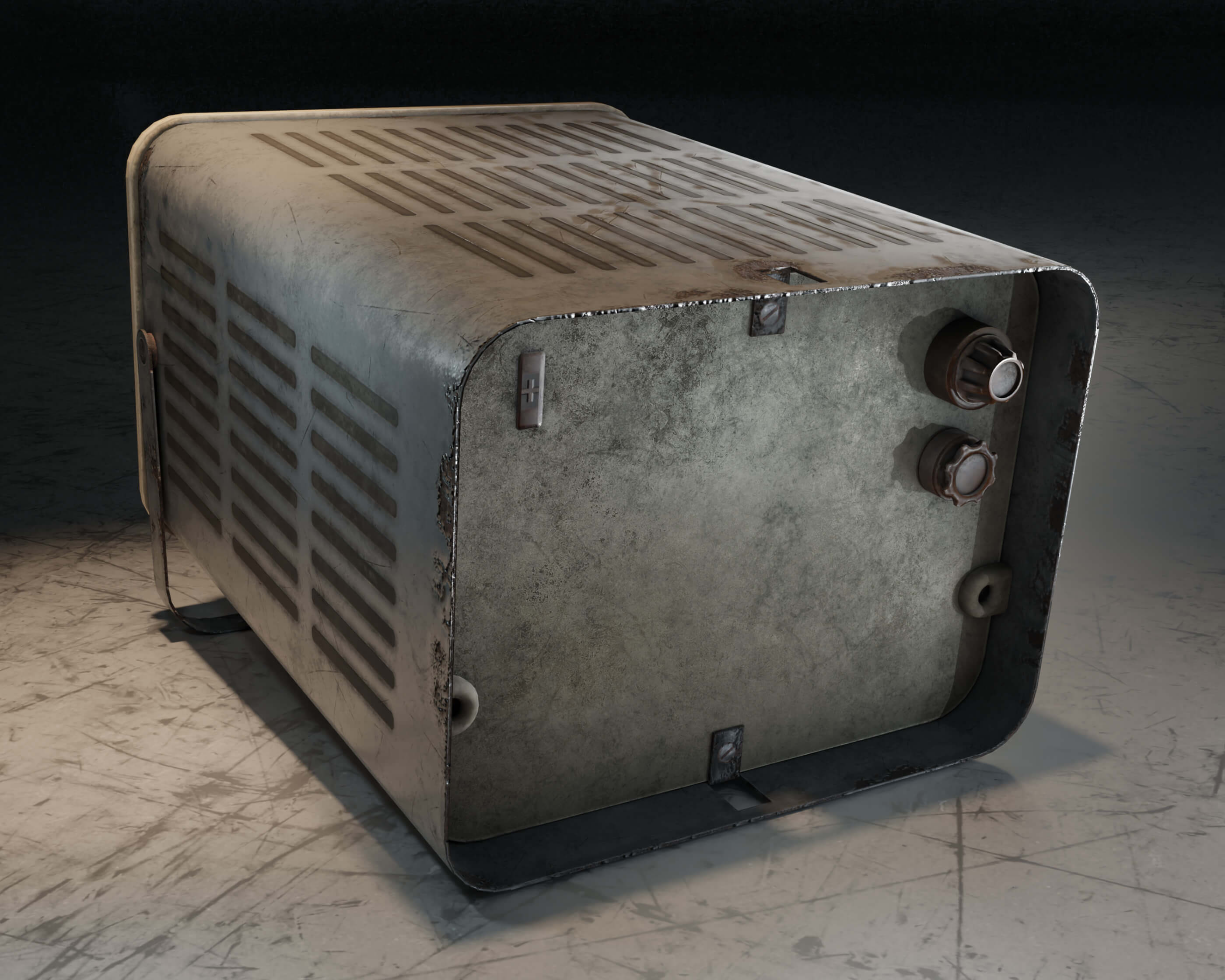 Soviet Used Old Car Battery Charger from USSR Recourse-1 3D Model by ...