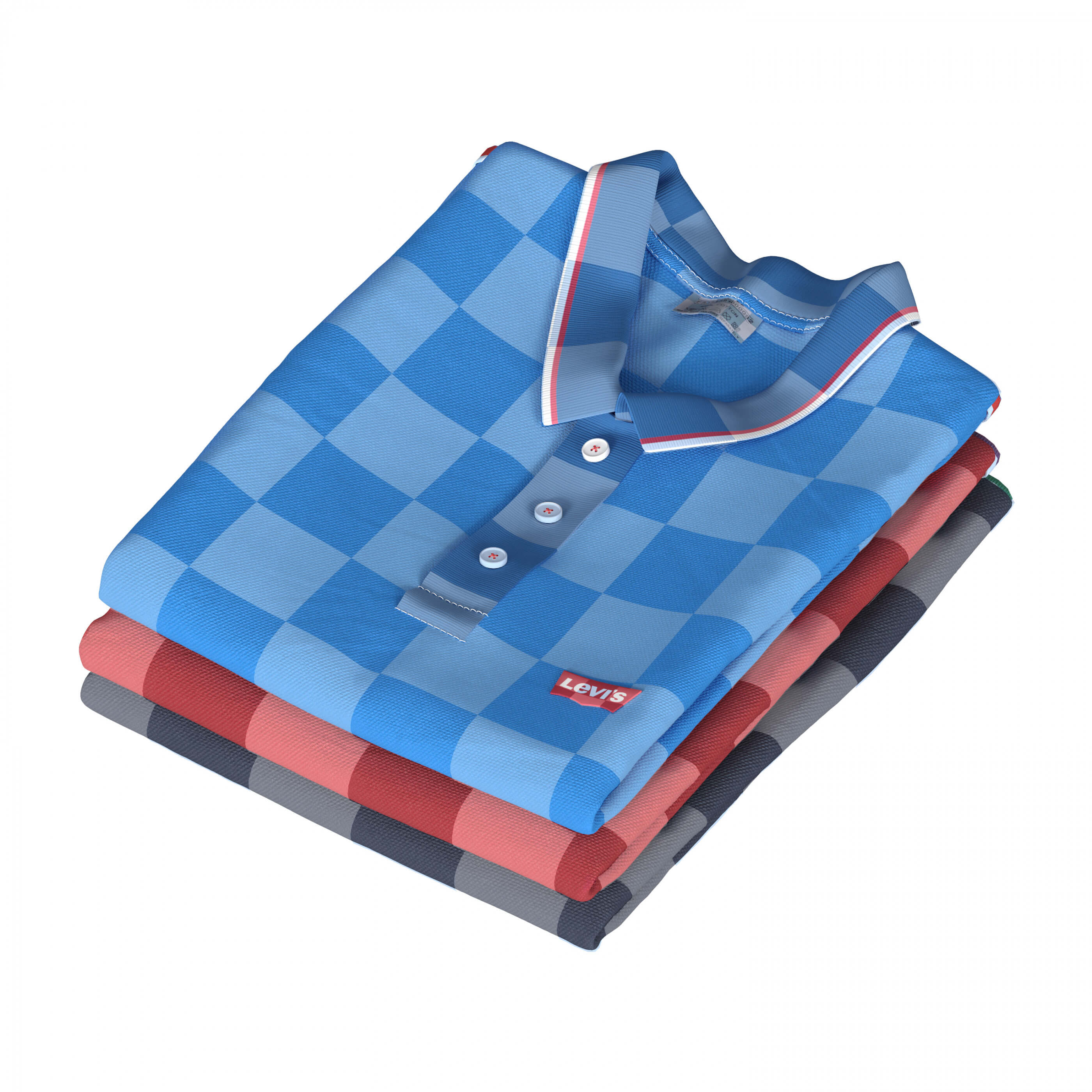 Set of Clothes Levis - 3D Model by ArtInt3d