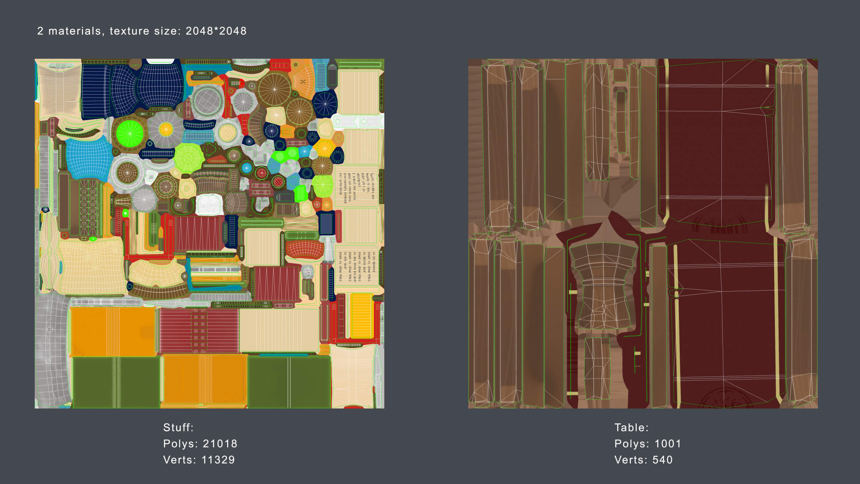 Stylized Alchemy Table - 3D Model by ArtInt3d