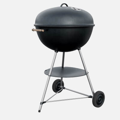 BBQ Round Weber Style - 3D Model by artmyworks