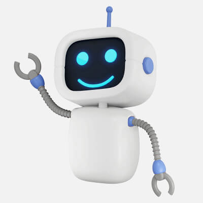 Sweet Robot rigged model by artmyworks