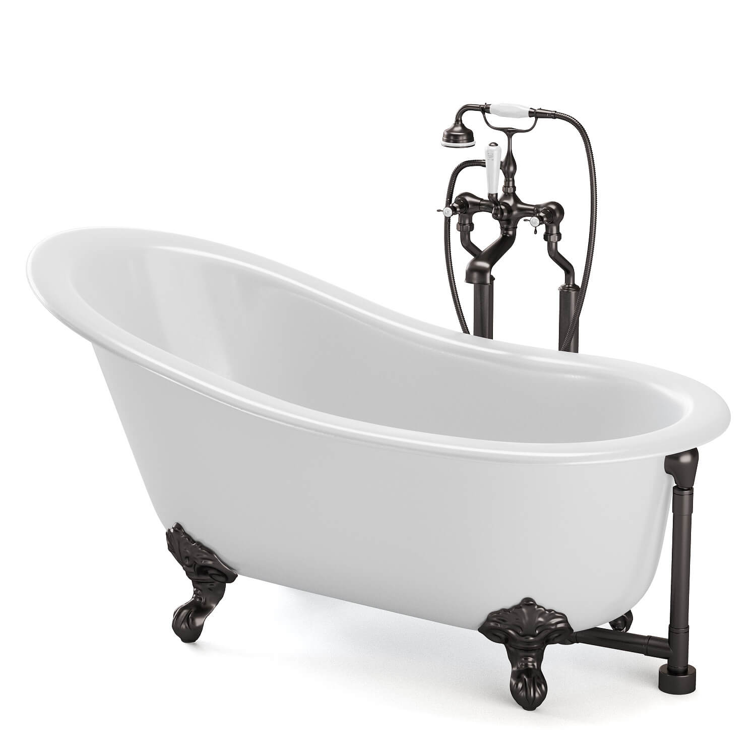 Victoria Albert Shropshire Bathtub - 3D Model by ArtNuvo