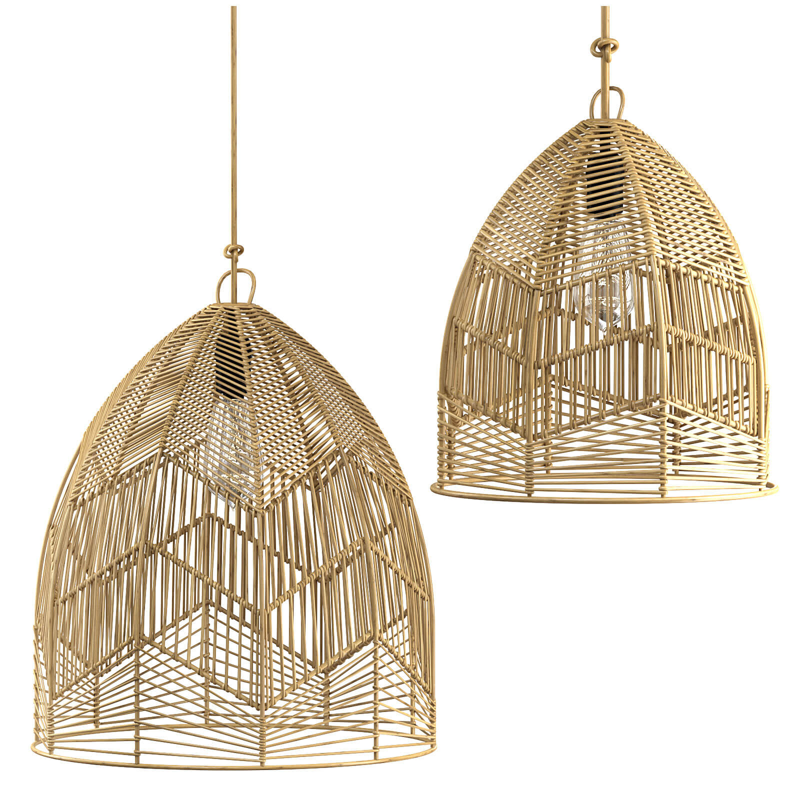 Bazar Bizar Bala Pendant Natural L - 3D Model by artpolka
