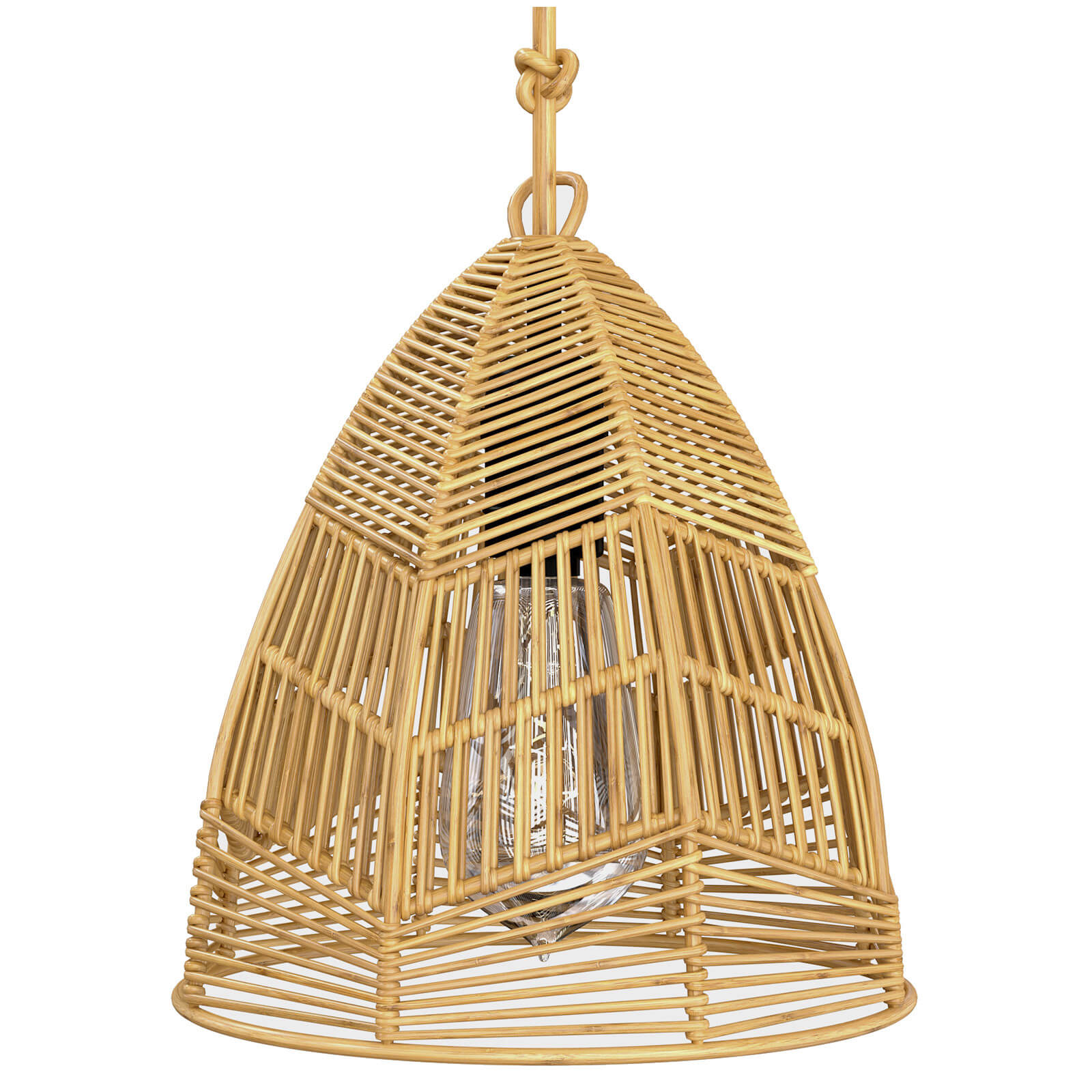 Bazar Bizar Bala Pendant Rattan S - 3D Model by artpolka