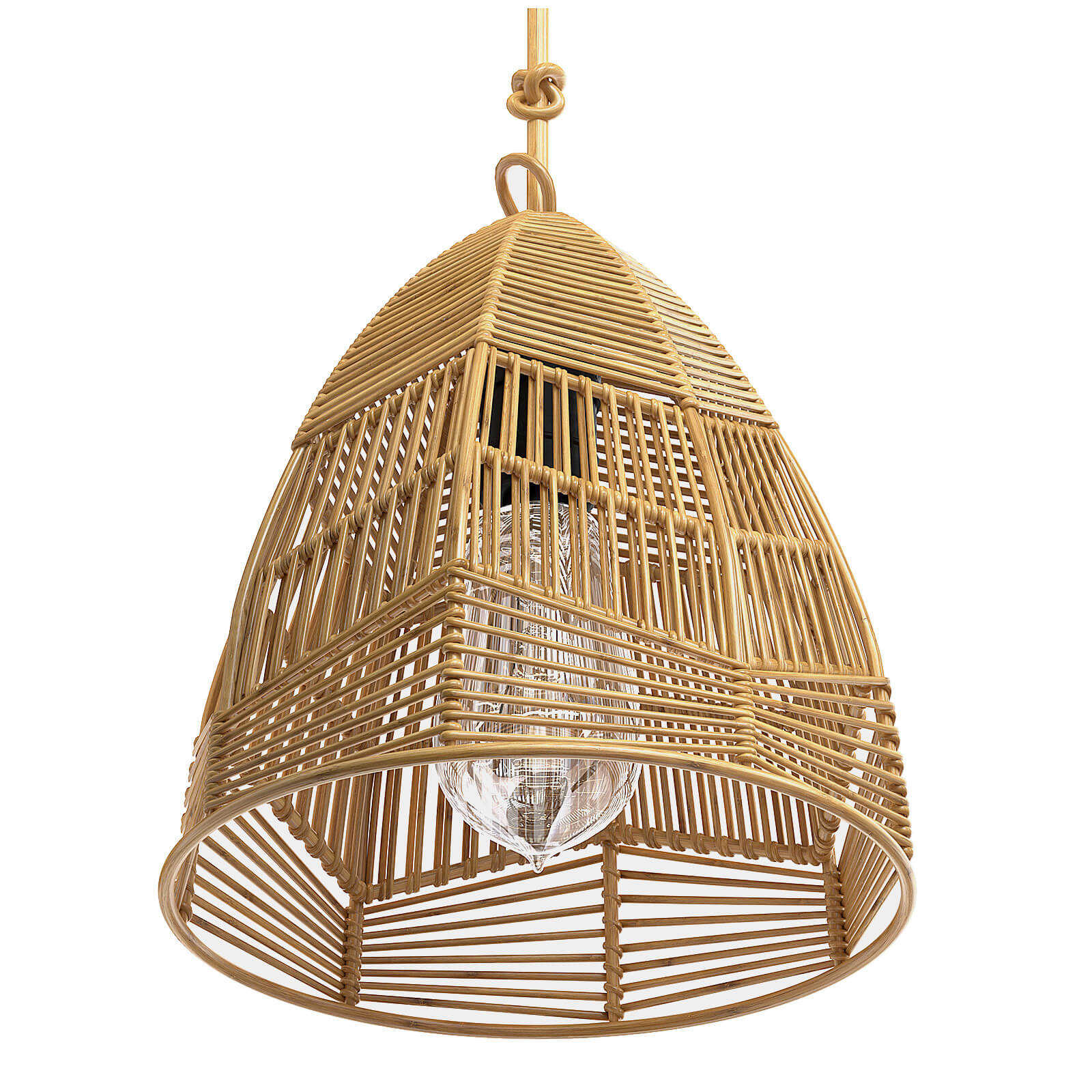 Bazar Bizar Bala Pendant Rattan S - 3D Model by artpolka