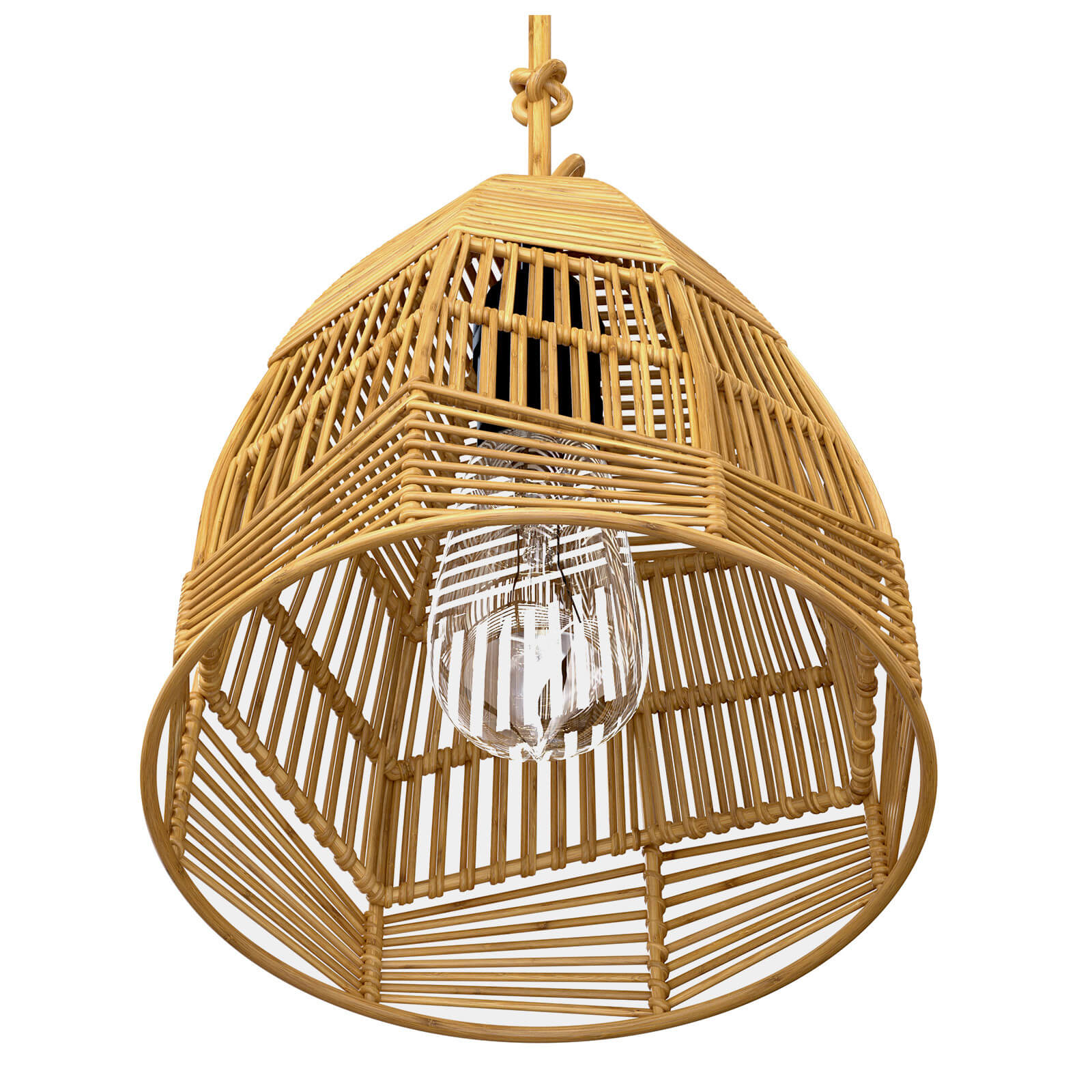 Bazar Bizar Bala Pendant Rattan S - 3D Model by artpolka
