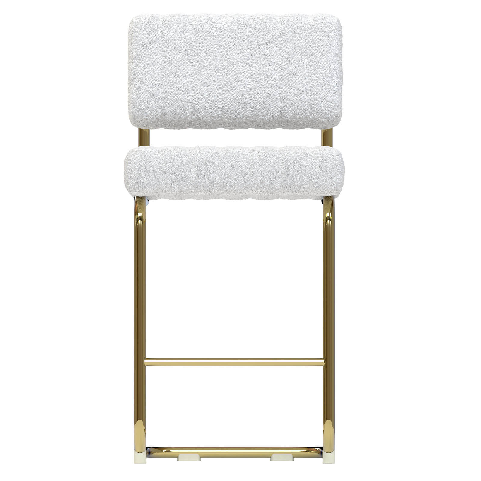 Blake Boucle Bar Stool White - 3D Model by artpolka