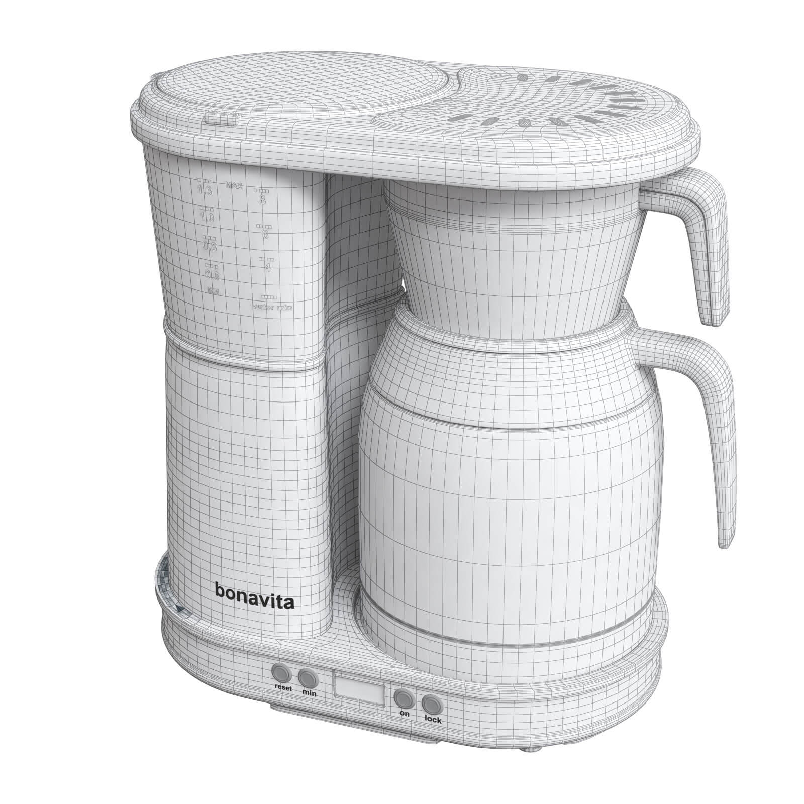 Bonavita Digital Design Coffee Maker - 3D Model by artpolka