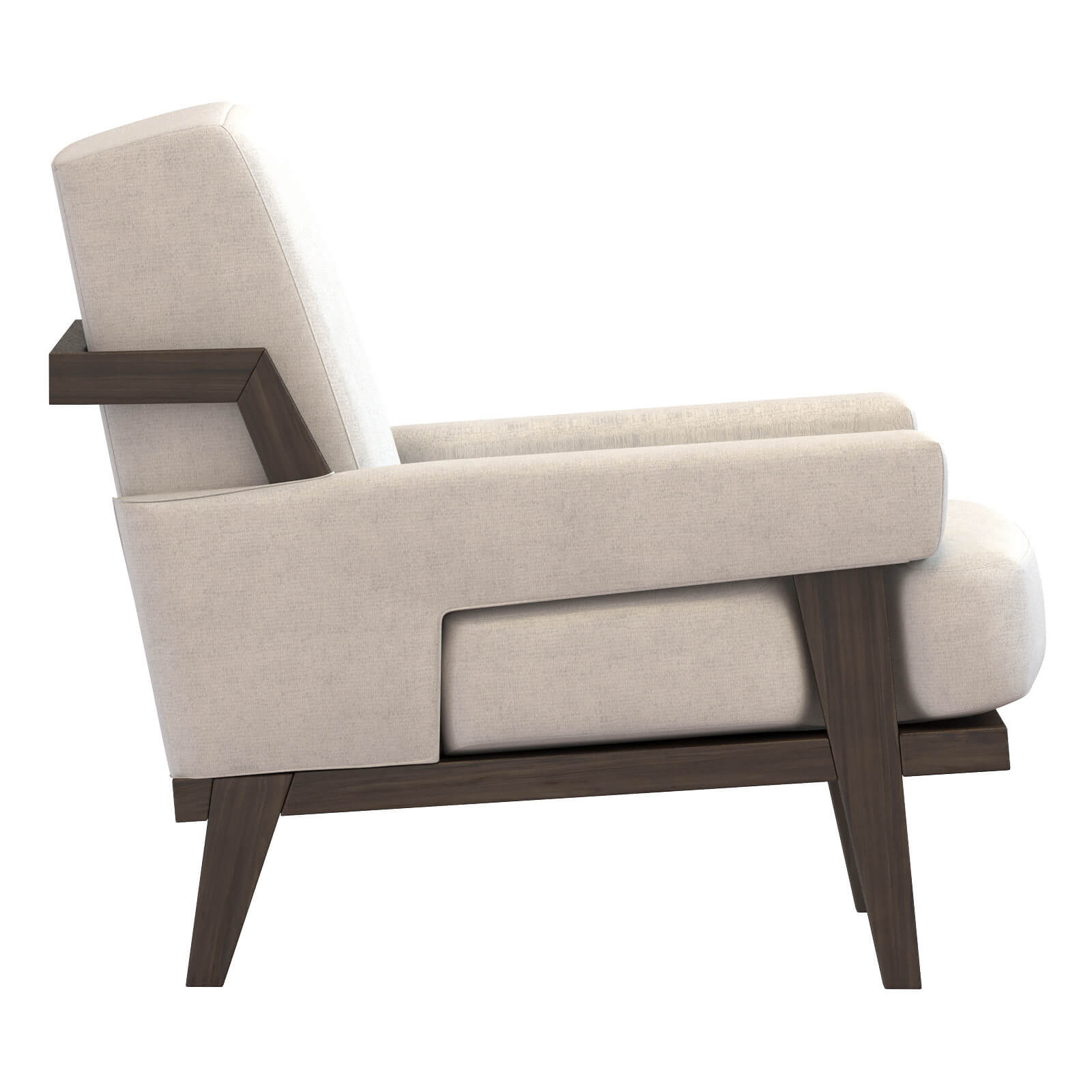 Cigar Lounge Chair Kimberly Denman - 3D Model by artpolka