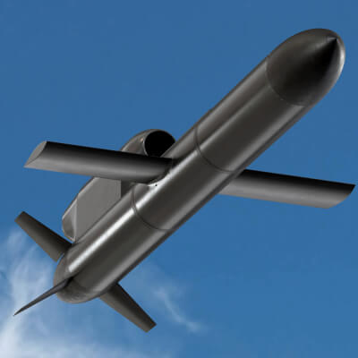 FP-5 Flamingo Ukrainian Ground-Launched Cruise Missile 3D Model by artpolka