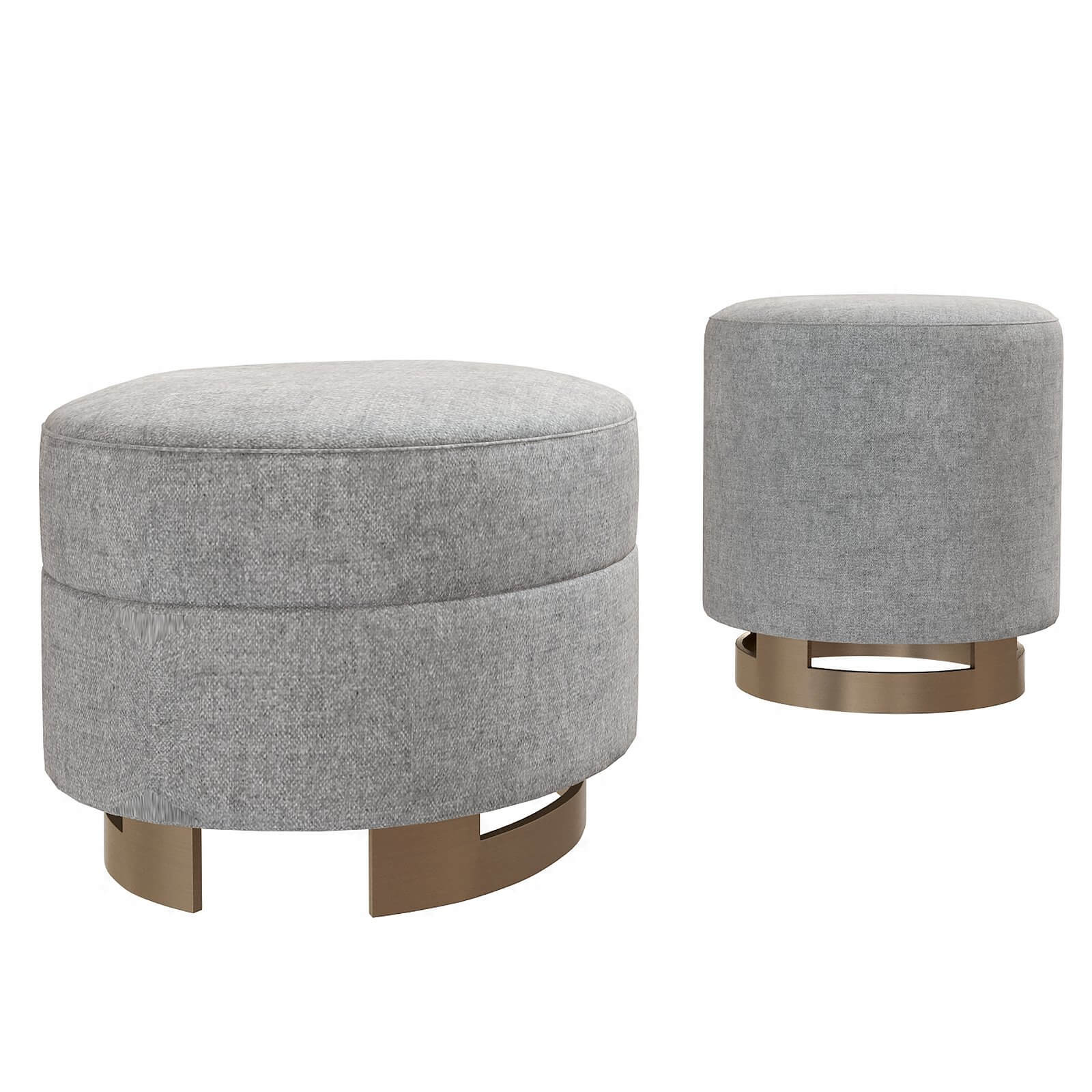 Gumi Pouf Ottoman and Stool Bruno Moinard - 3D Model by artpolka