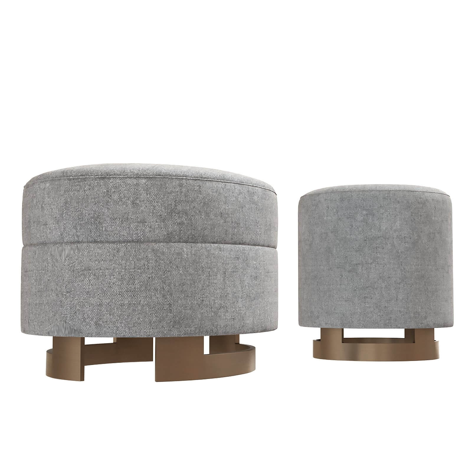 Gumi Pouf Ottoman and Stool Bruno Moinard - 3D Model by artpolka