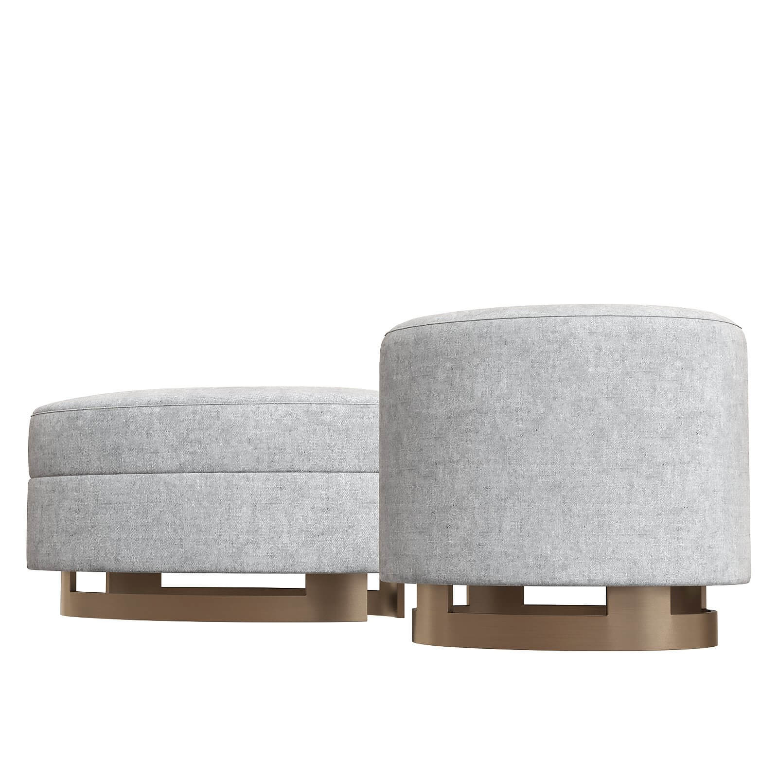 Gumi Pouf Ottoman and Stool Bruno Moinard - 3D Model by artpolka