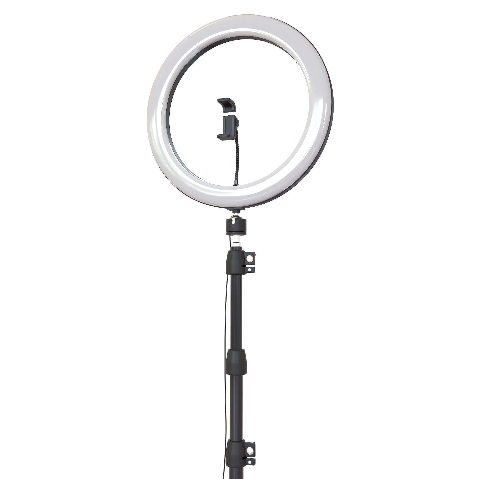 Hama SpotLight Steady 120 LED Ring Light - 3D Model by artpolka