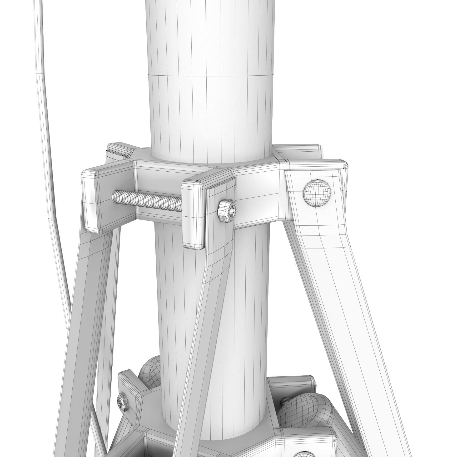 Hama SpotLight Steady 120 LED Ring Light - 3D Model by artpolka