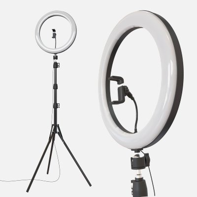 Hama SpotLight Steady 120 LED Ring Light - 3D Model by artpolka