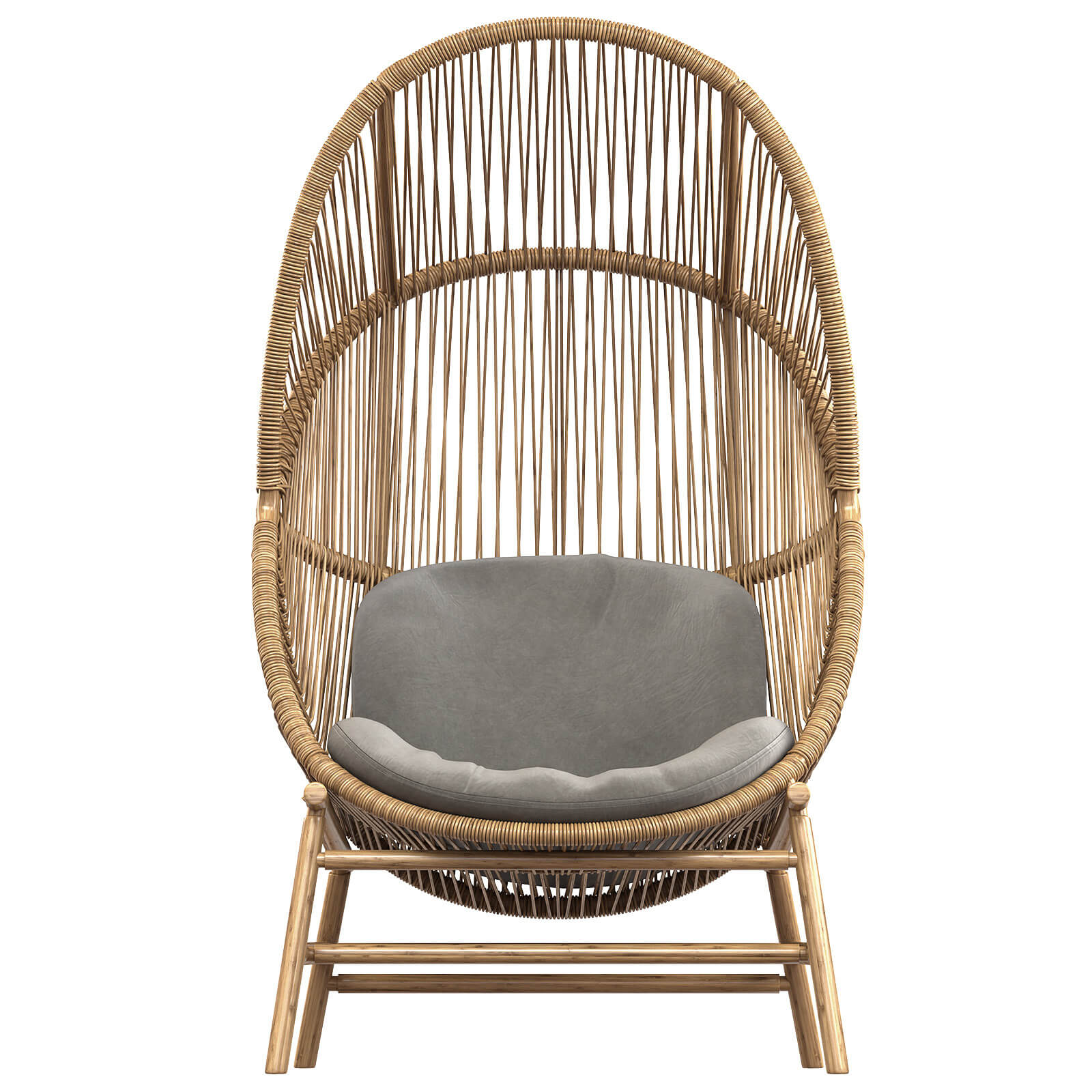 Hive Chair Cane Line Rattan Weave Natural - 3D Model by artpolka