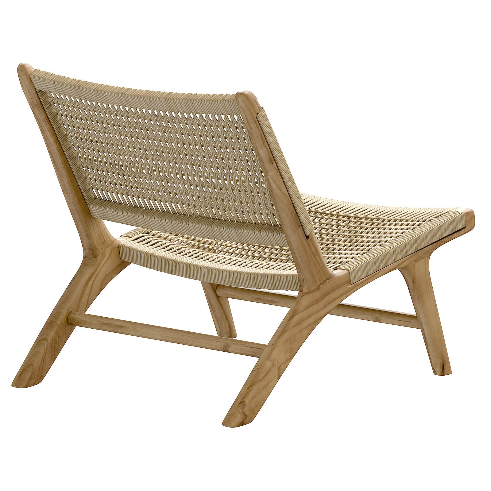 Kave Home Beida Solid Teak Armchair - 3D Model by artpolka
