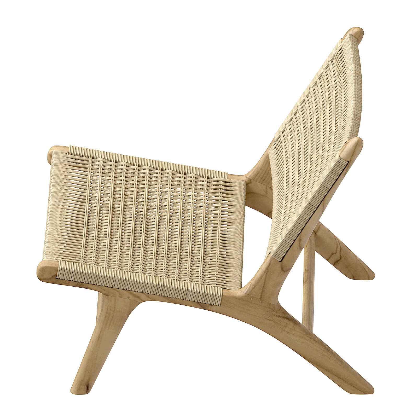 Kave Home Beida Solid Teak Armchair - 3D Model by artpolka