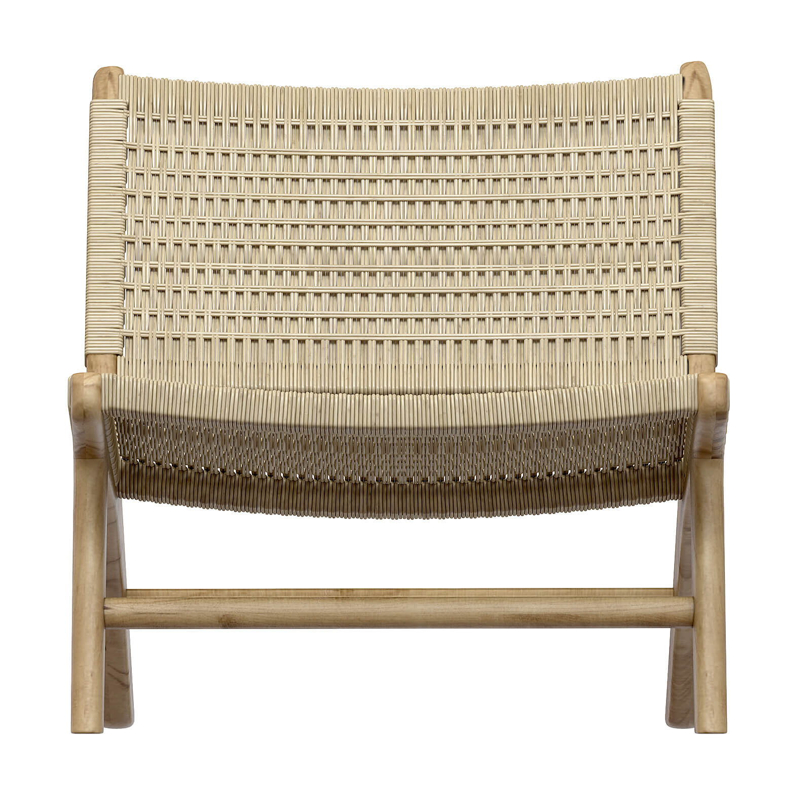 Kave Home Beida Solid Teak Armchair - 3D Model by artpolka
