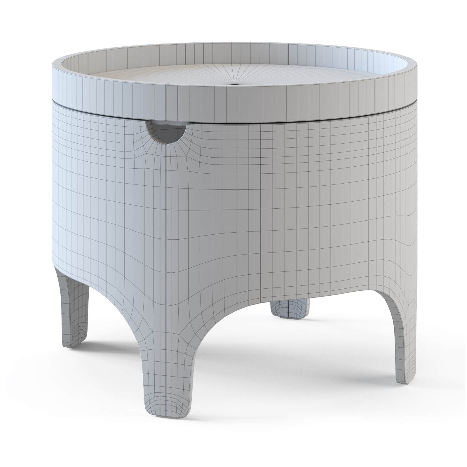 Kave Home Octavia Bedside Table - 3D Model by artpolka