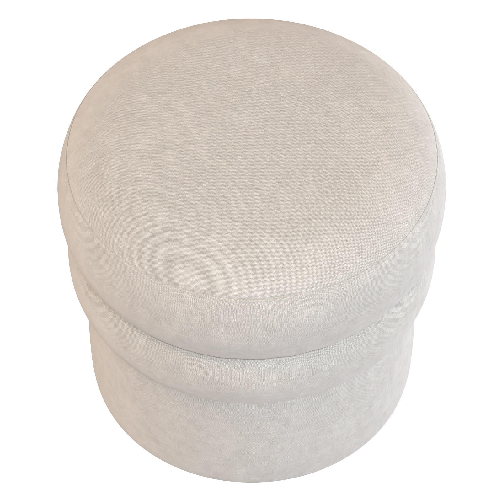 Life Interiors Collection Monet Ottoman Round Pouf - 3D Model by artpolka